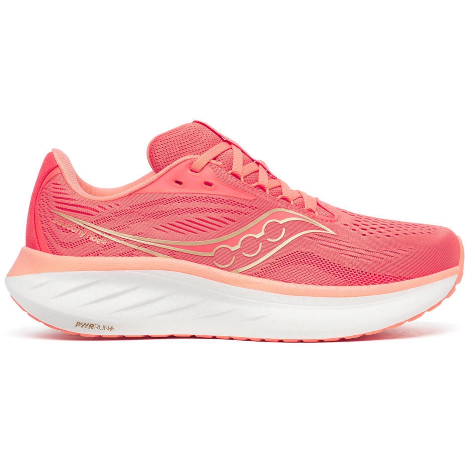 Saucony Ride 18 Running Shoes Women - coral/salmon | BIKE24