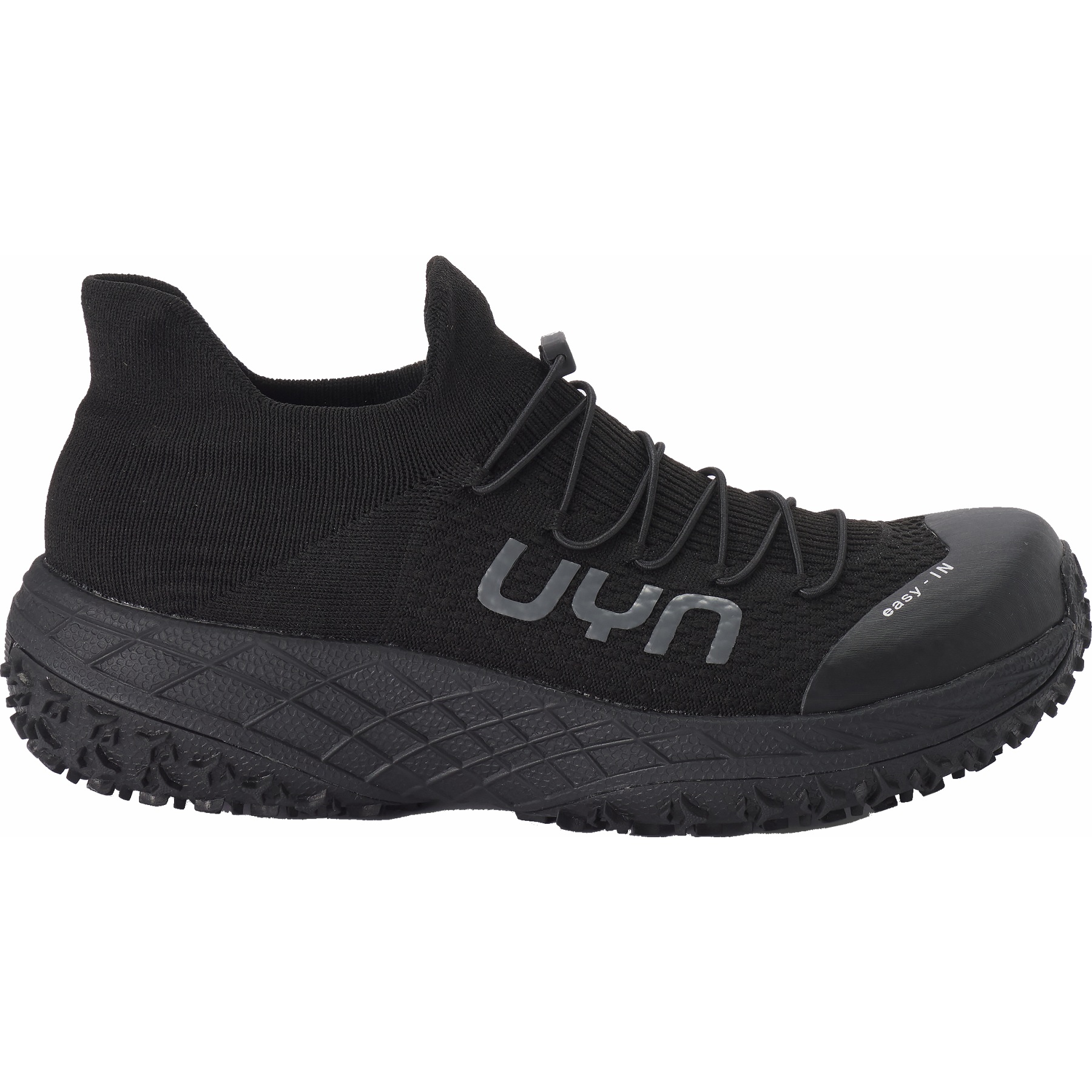 UYN Chaussures Trail Running Homme - Easy In - Black Sole - Noir - BIKE24
