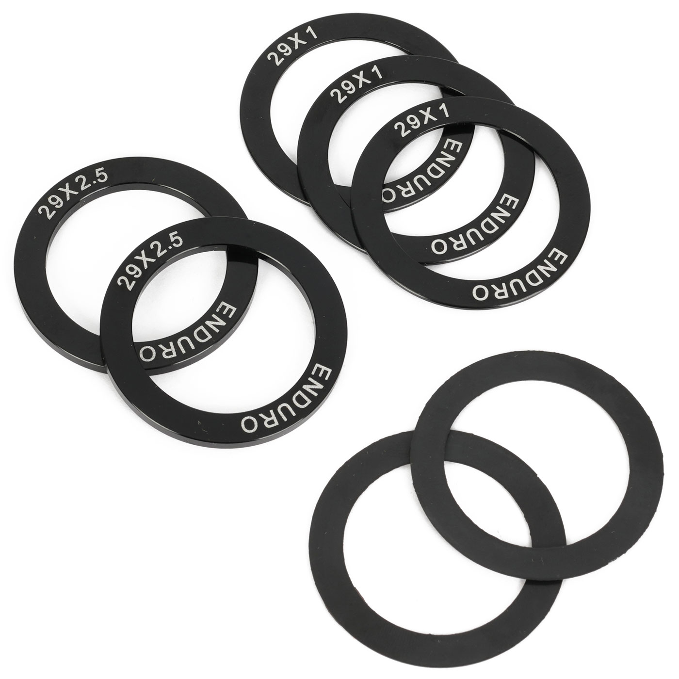 White Industries T47 Bottom Bracket Spacer Kit - 29mm | BIKE24