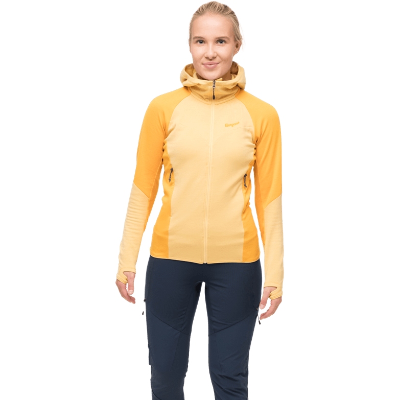 Bergans Tind Softshell Shorts Women - marigold yellow | BIKE24