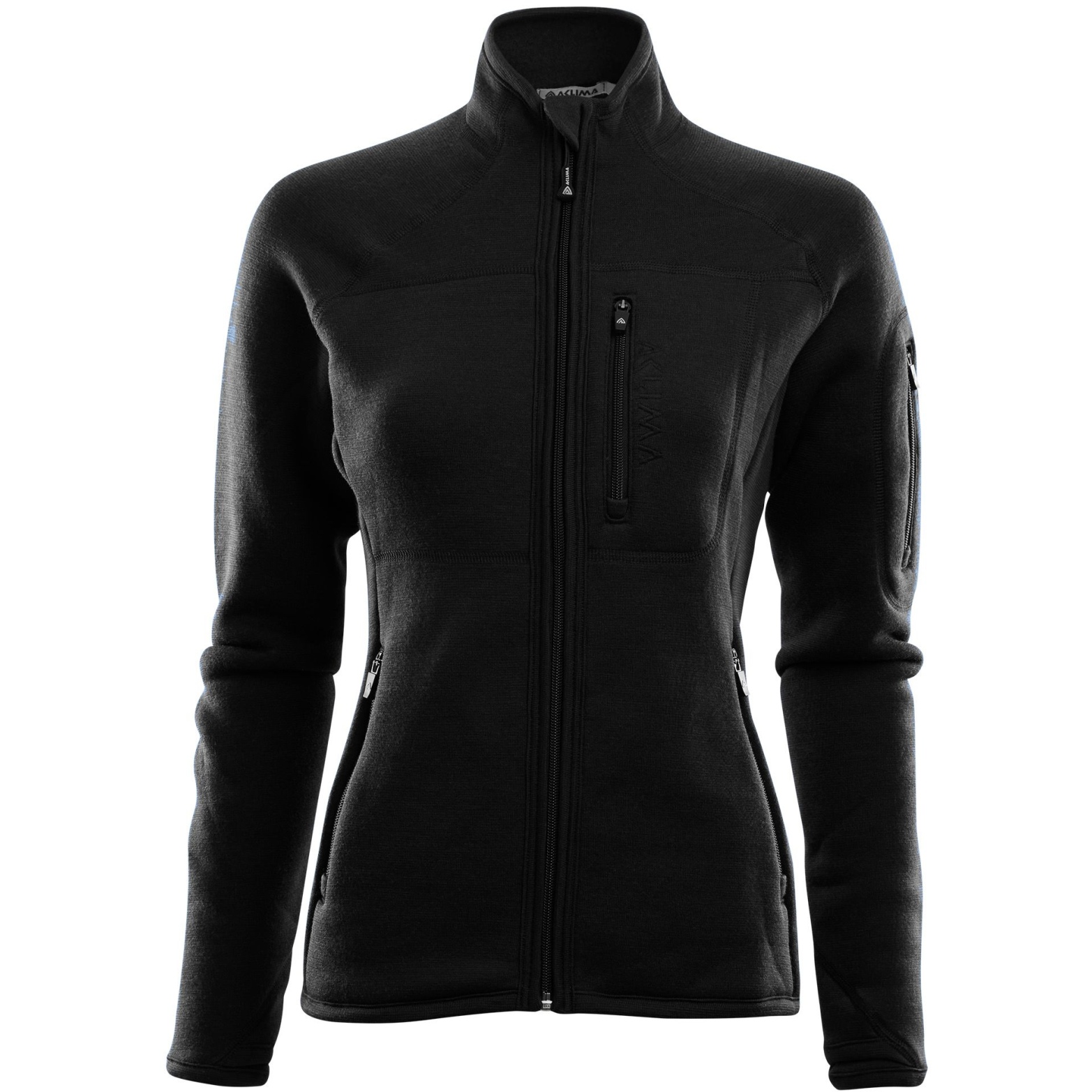Aclima Fleecewool Jacket Women - jet black | BIKE24