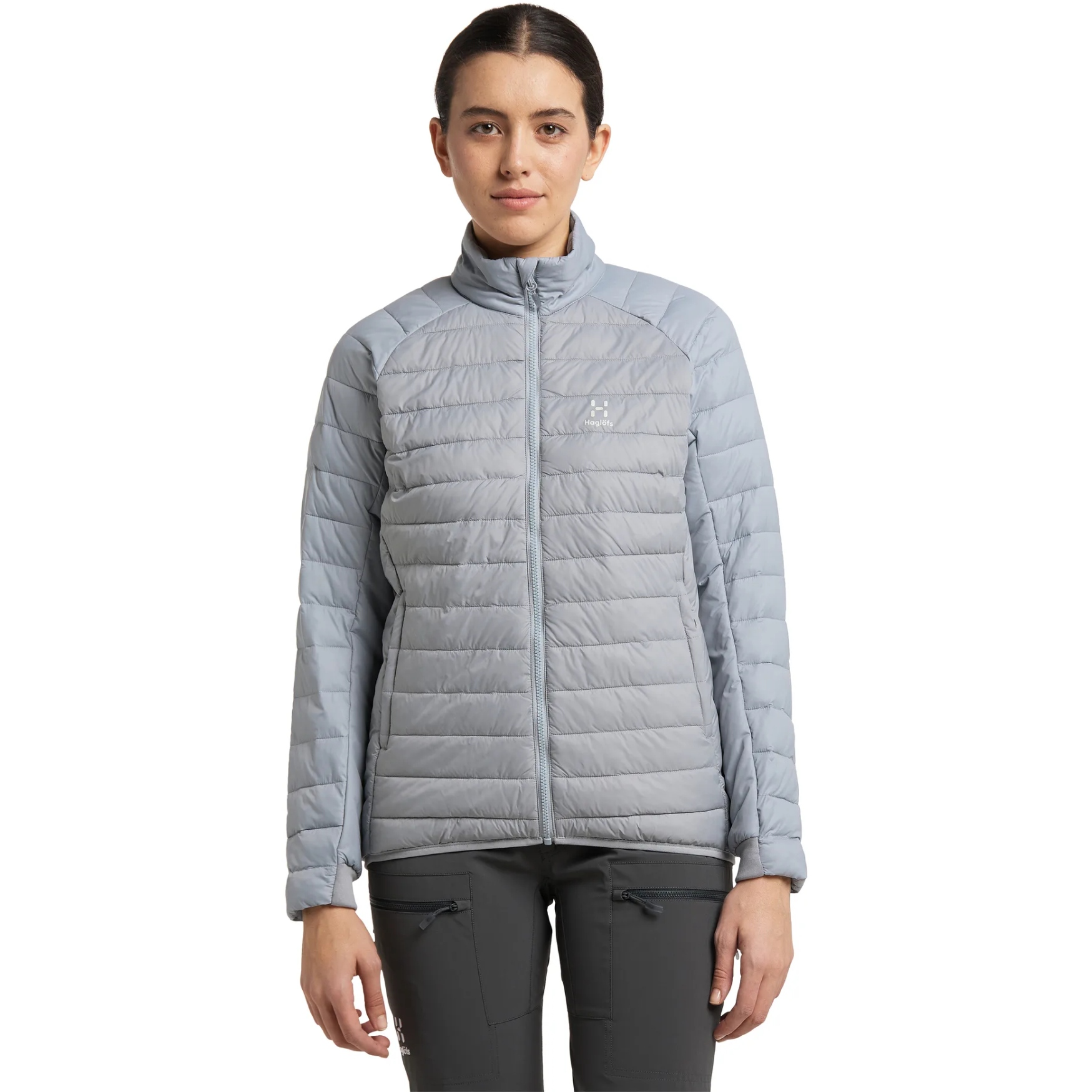 Haglöfs Spire Mimic Jacket Women - concrete 2A5 | BIKE24