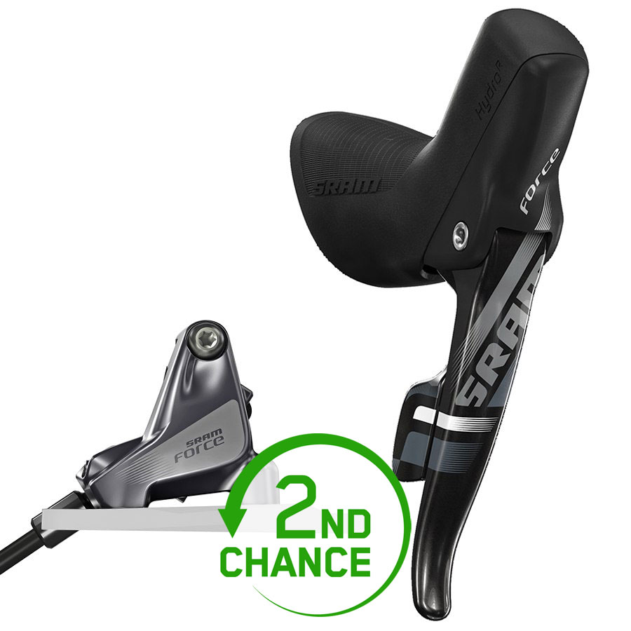 SRAM Force 22 DoubleTap Brake Lever, -Shifter + Hydraulic Disc Brakes ...