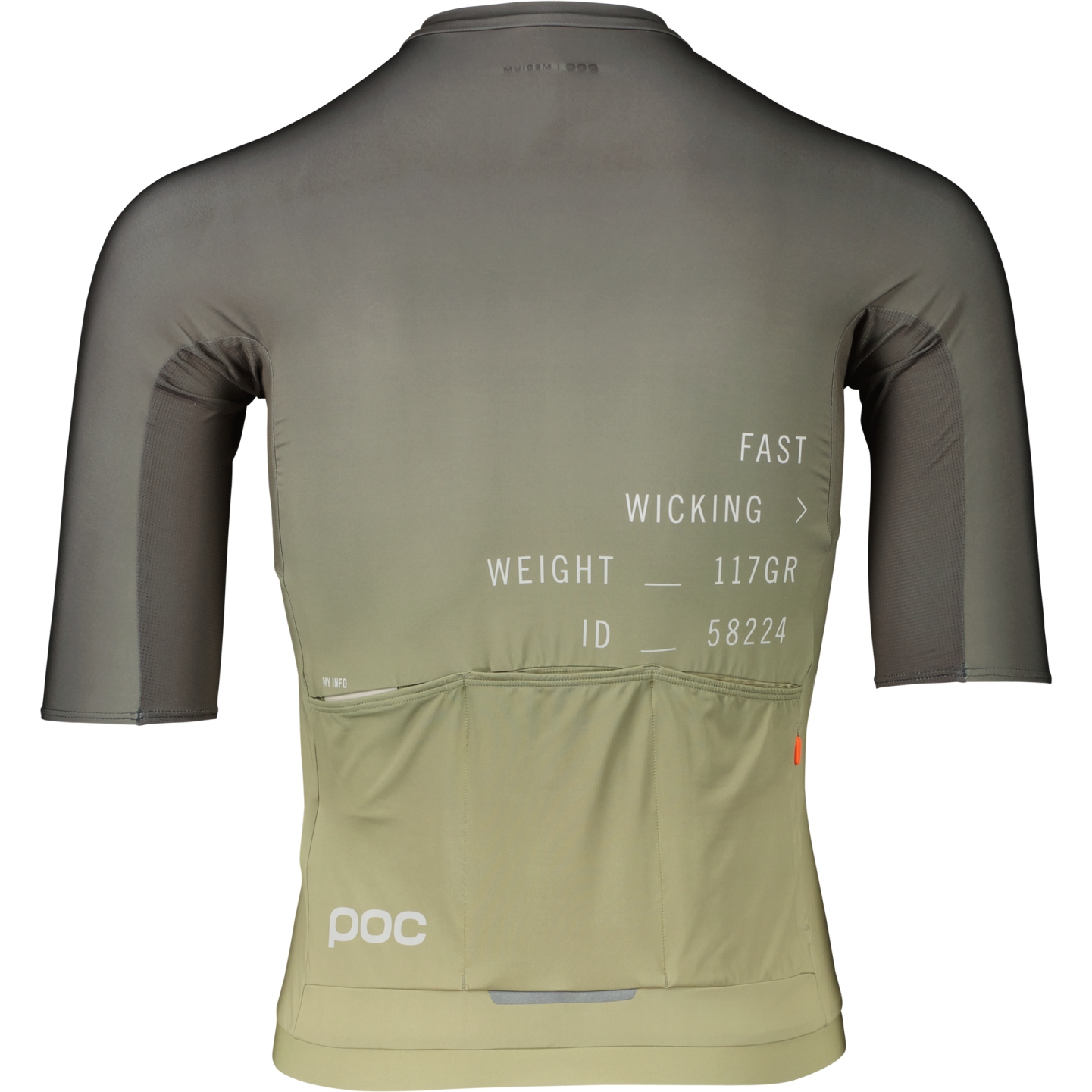 POC Men's Pristine Print Jersey - 8605 Gradient Prehnite Green | BIKE24