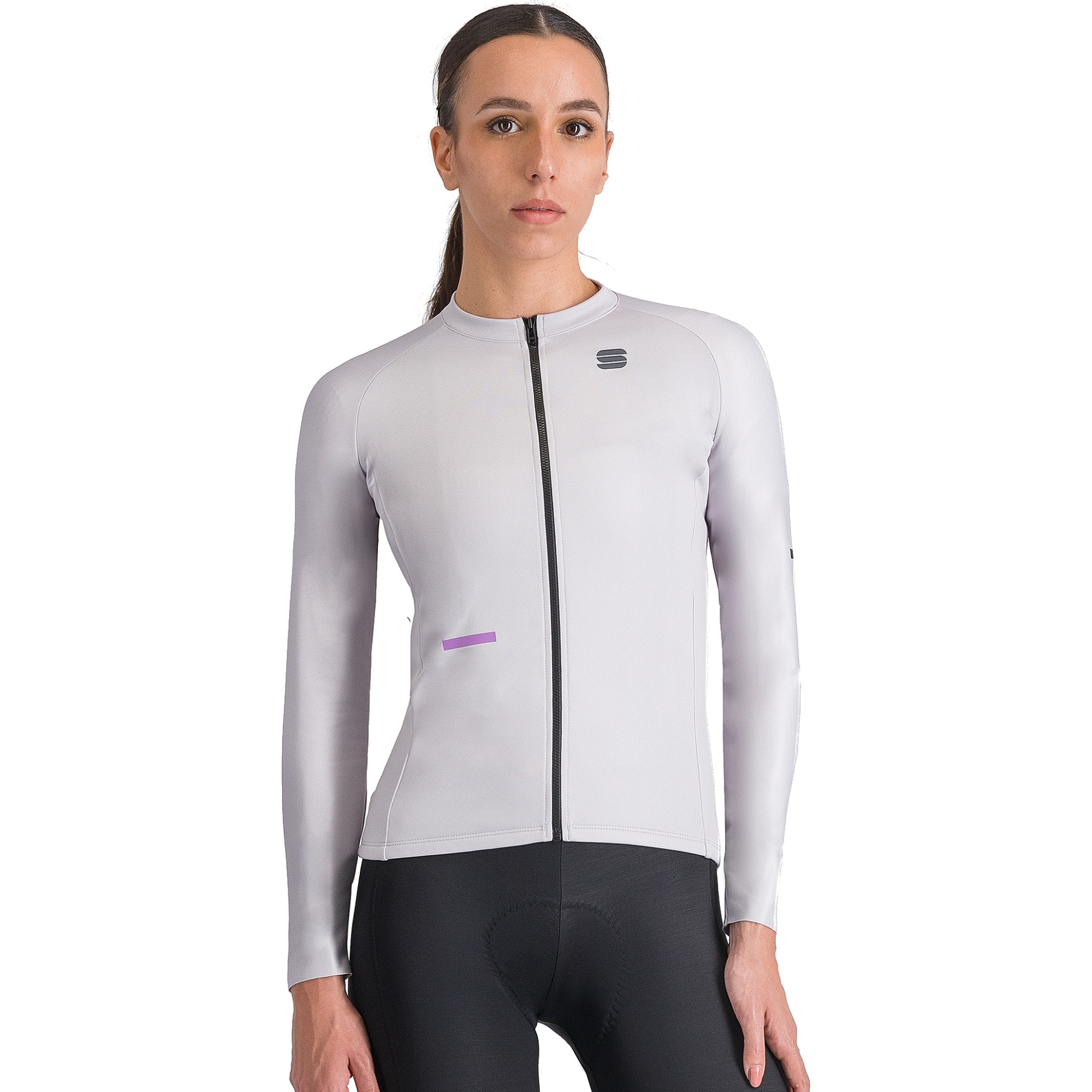 Sportful Supernova Thermal Fietstrui met lange mouwen Dames - 067 Stone Grey