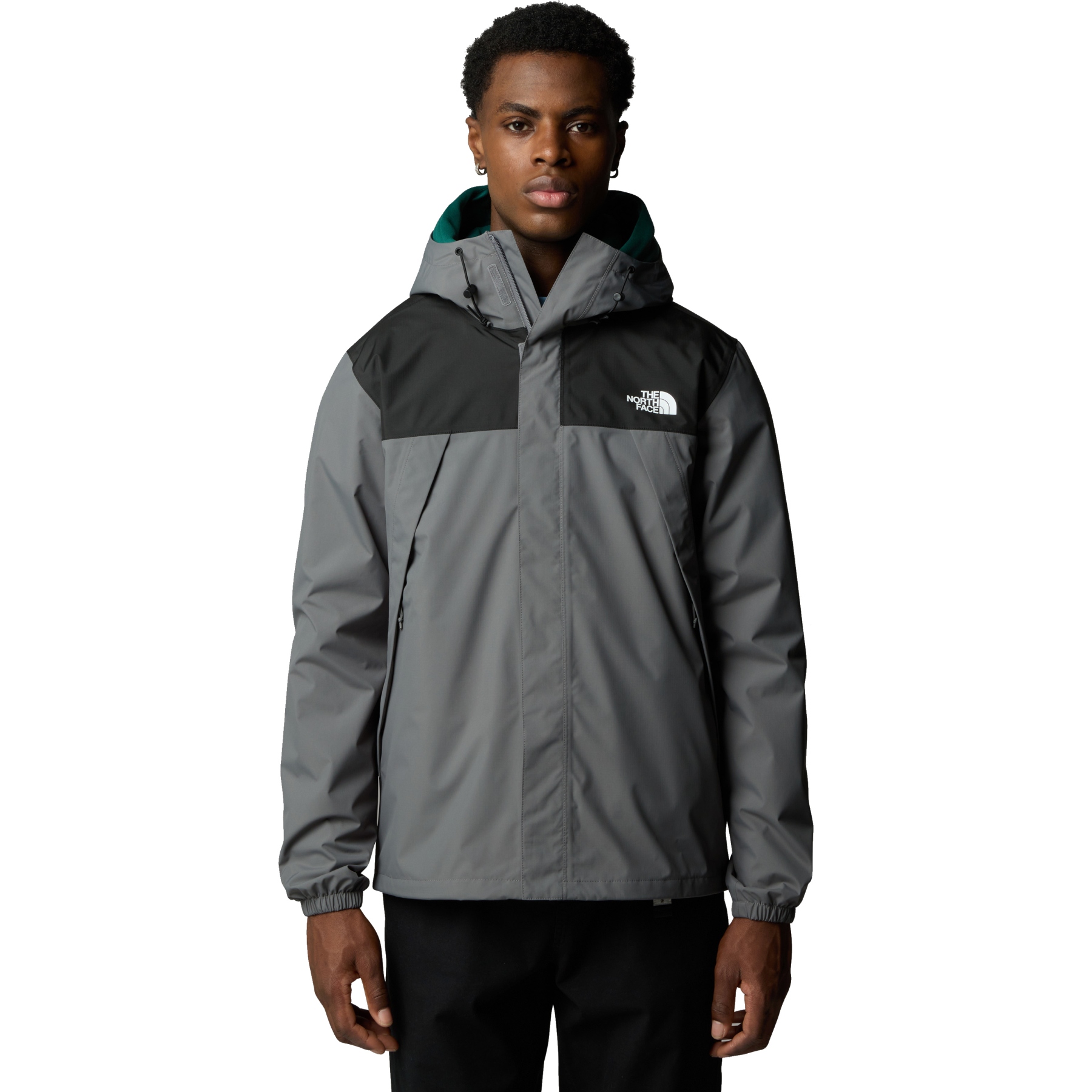 The North Face Antora Jacket Men - Smoked Pearl/TNF Black/NPF | BIKE24