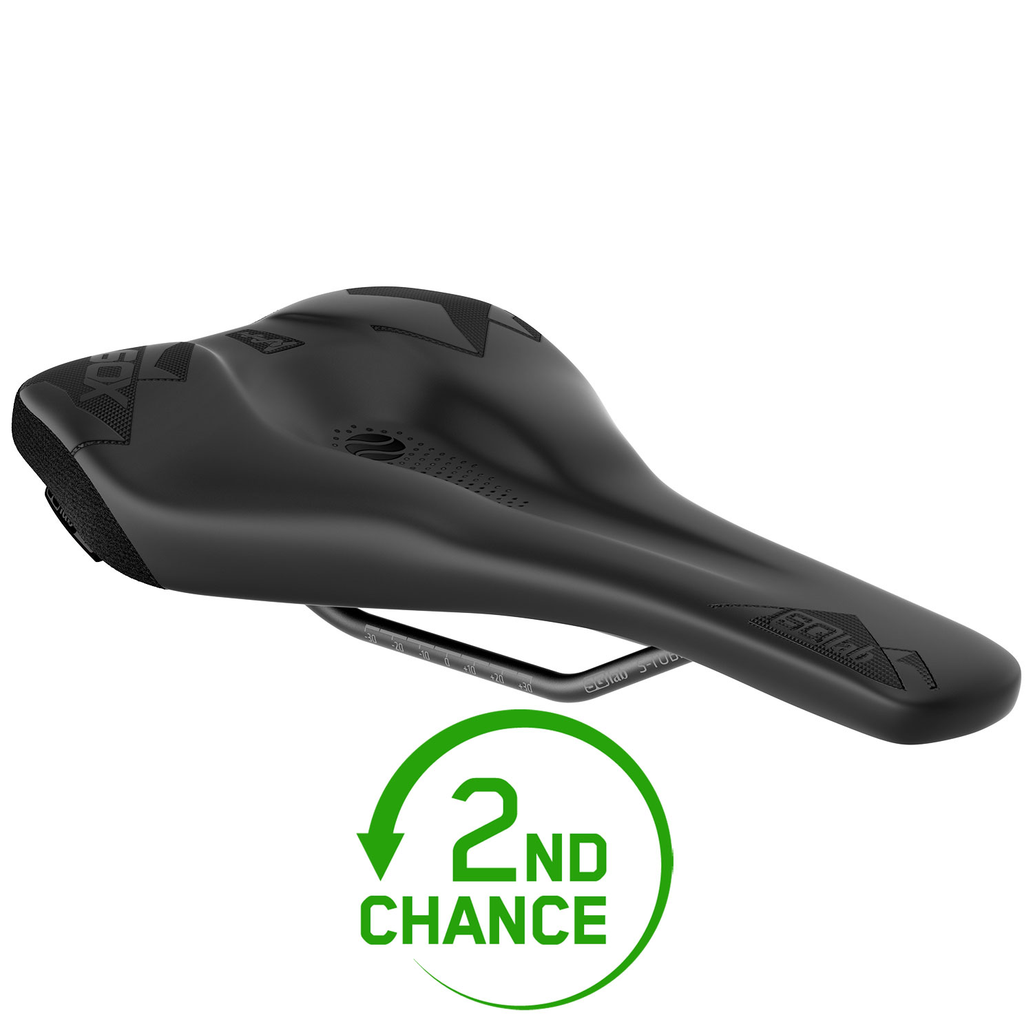 SQlab 612 Ergowave active 2.1 Saddle - S-Tube - black | BIKE24