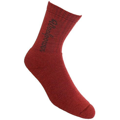 Woolpower Classic LOGO 400 Socks - rust red | BIKE24
