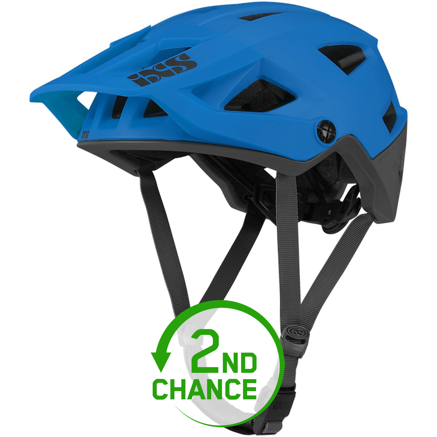 iXS Trigger All-Mountain Helmet - fluor blue - 2nd Choice | BIKE24