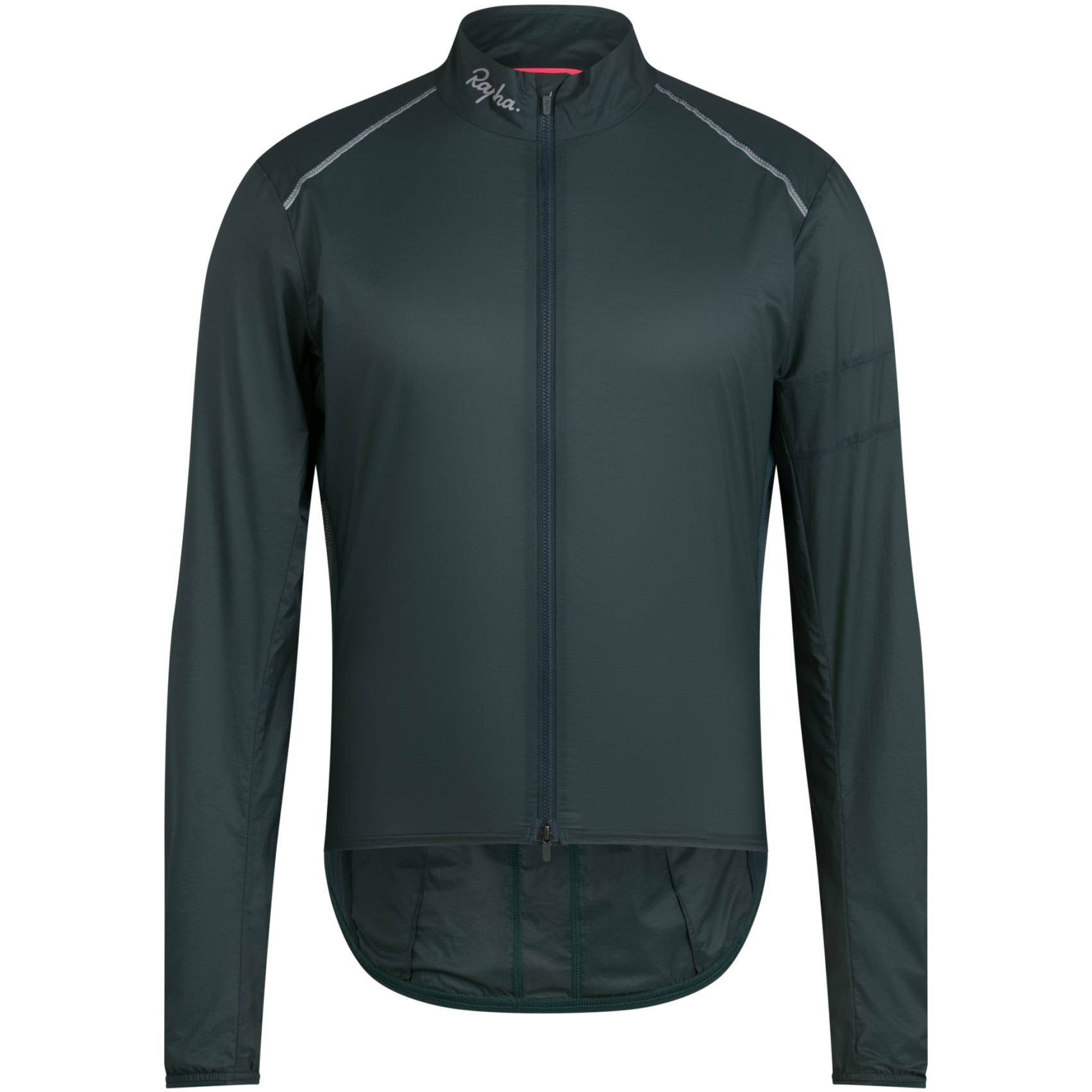 Rapha Brevet E. Wind Jacket Men - forest green/black reflective | BIKE24