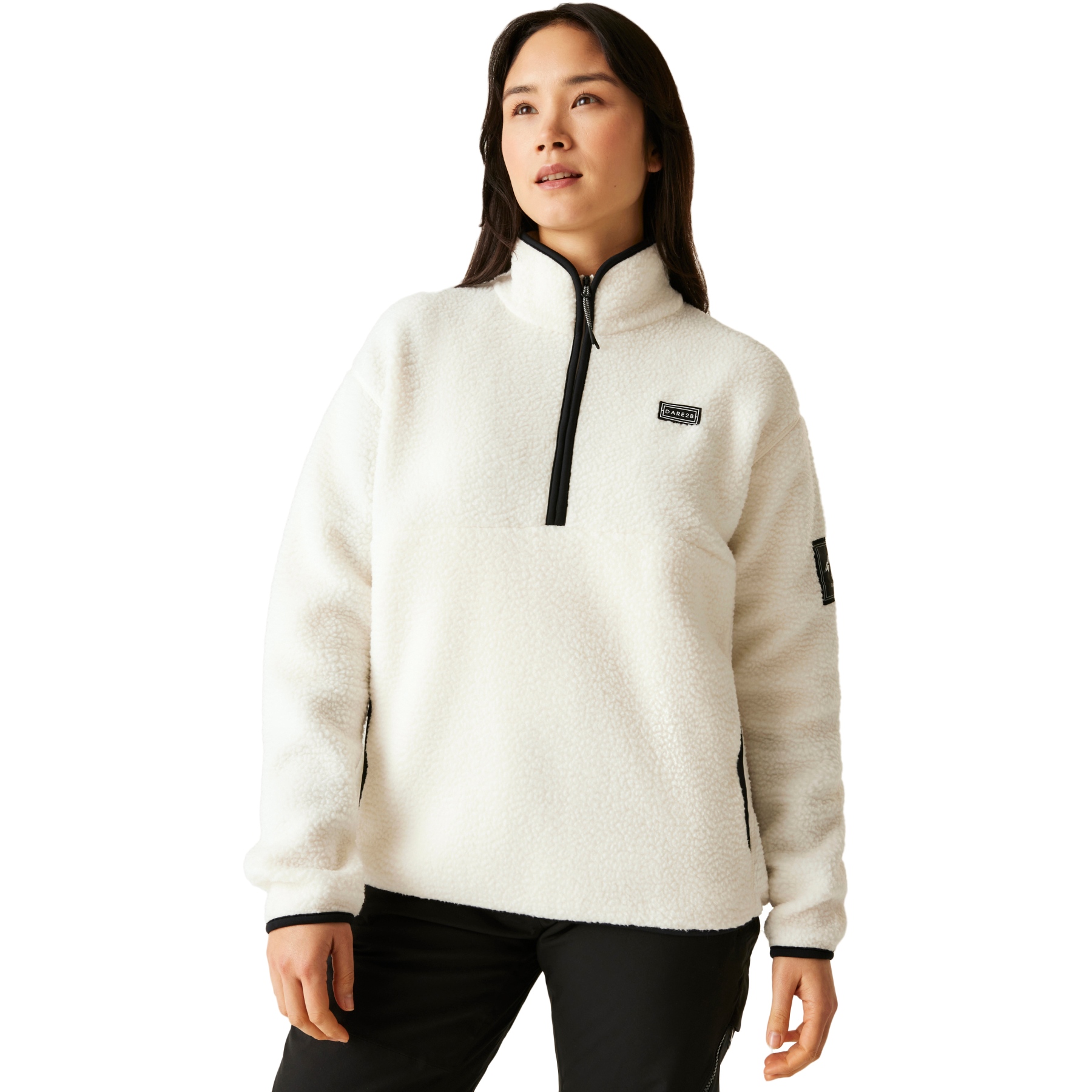 Dare 2b Slide Out Fleece Pullover Women - 0FS Egret | BIKE24