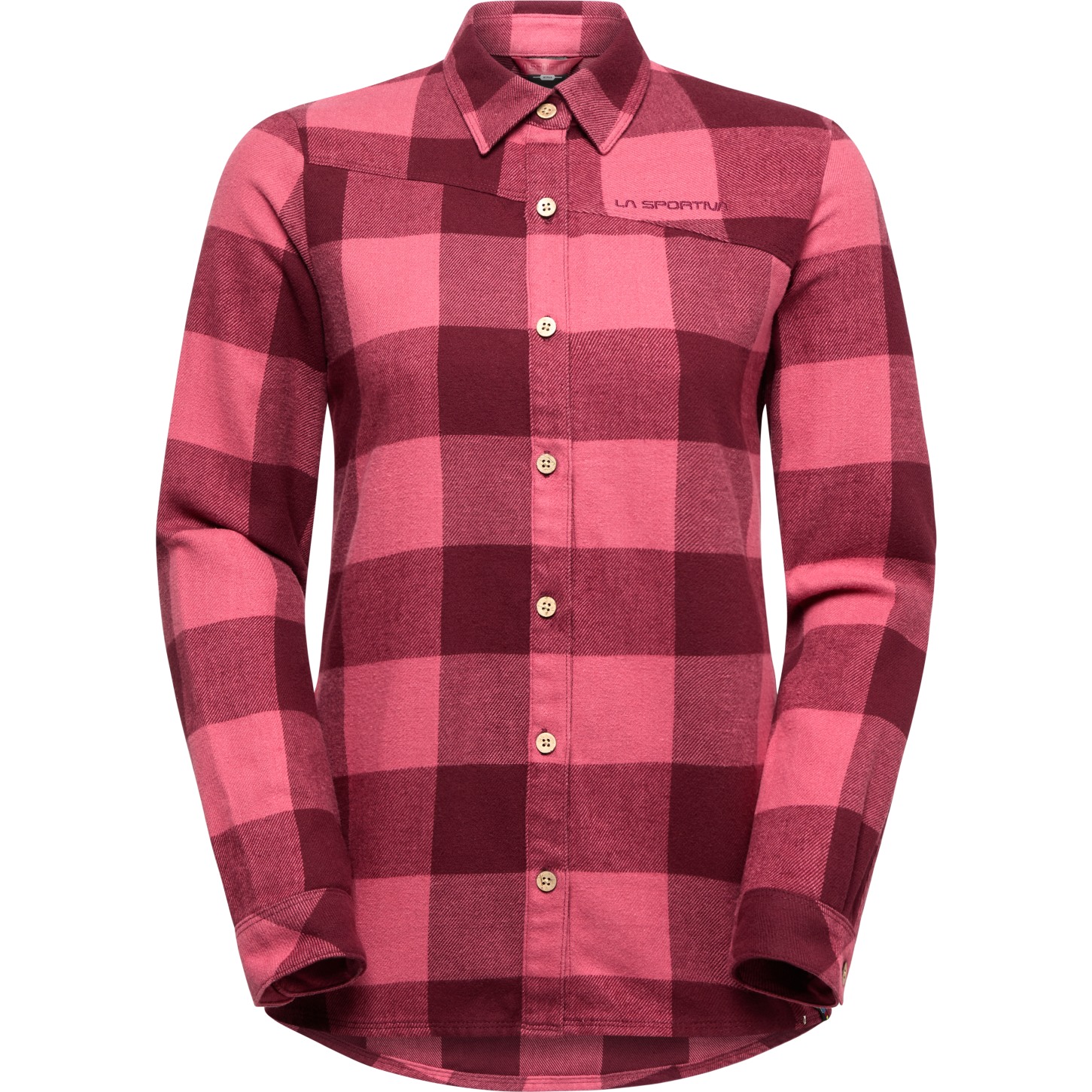 La Sportiva Rambler Flannel Shirt Women - Redwood/Rosebay | BIKE24