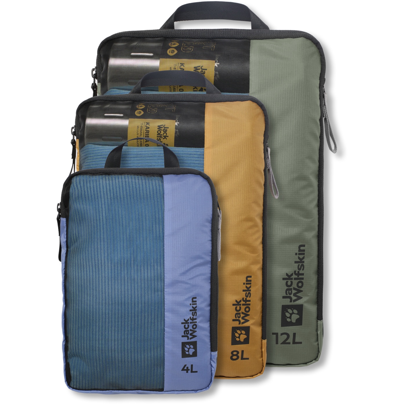 Jack Wolfskin Compression Taschenorganizer Set - color mix | BIKE24