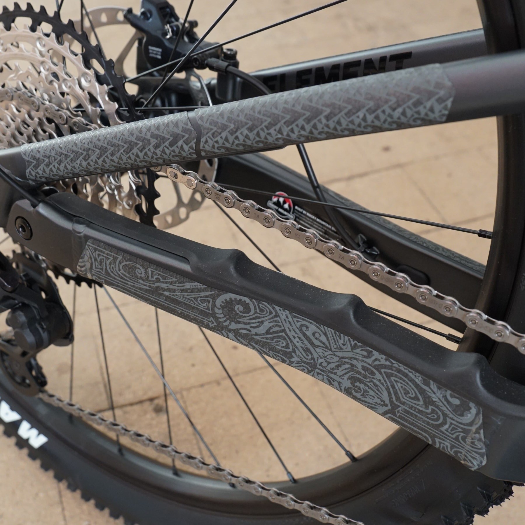 Chainstay tape store