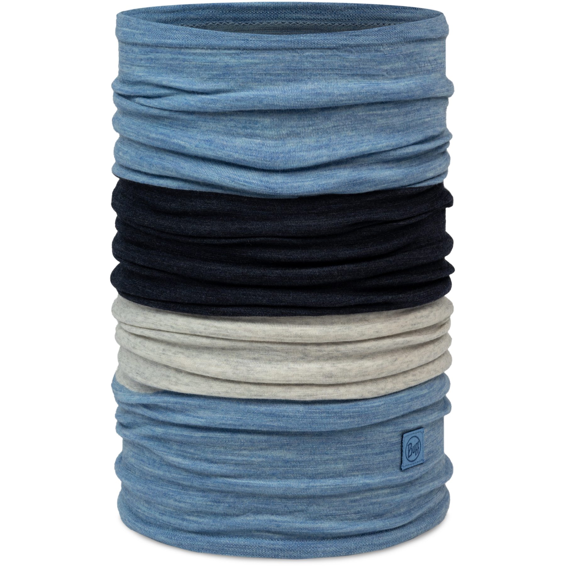 Buff® Merino Move Multifunctional Cloth - Block Lake Blue | BIKE24