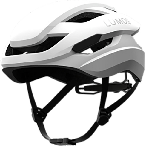 Lumos Ultra Fly Helmet + Firefly Helmet Light - Phantom White | BIKE24