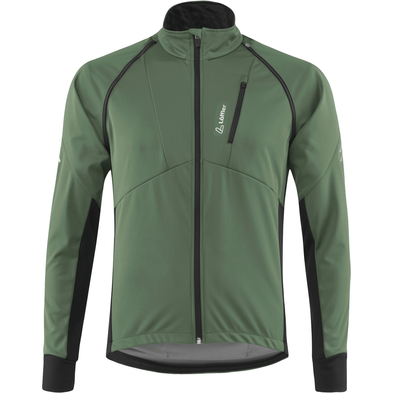 Löffler San Remo Airblocc Light Zip-Off Bike Jacket Men - pine 327 | BIKE24