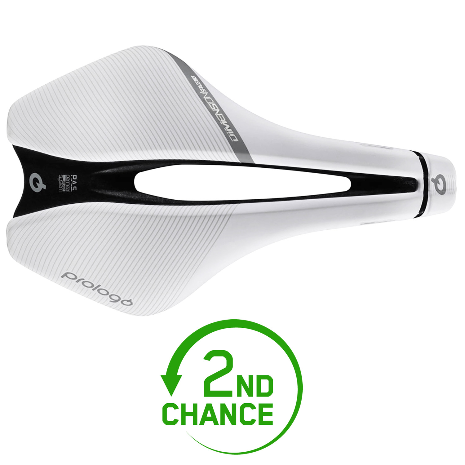 Prologo Dimension NDR TiroX CPC Airing 143 Saddle - white / black - BIKE24