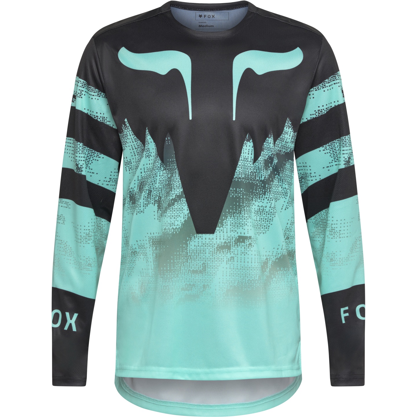 FOX Ranger Longsleeve MTB Jersey Men - Kairos - turquoise | BIKE24