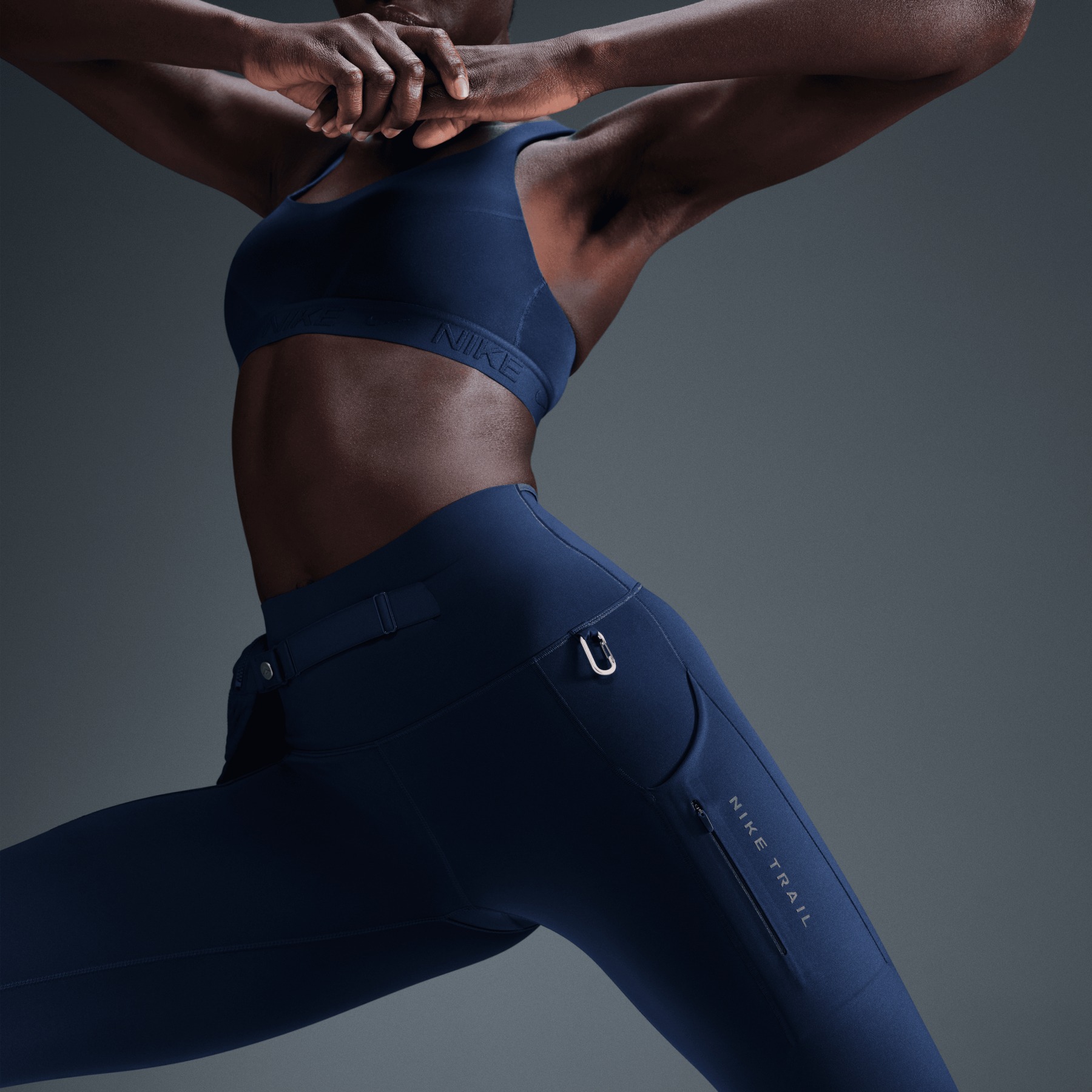 Navy nike leggings store