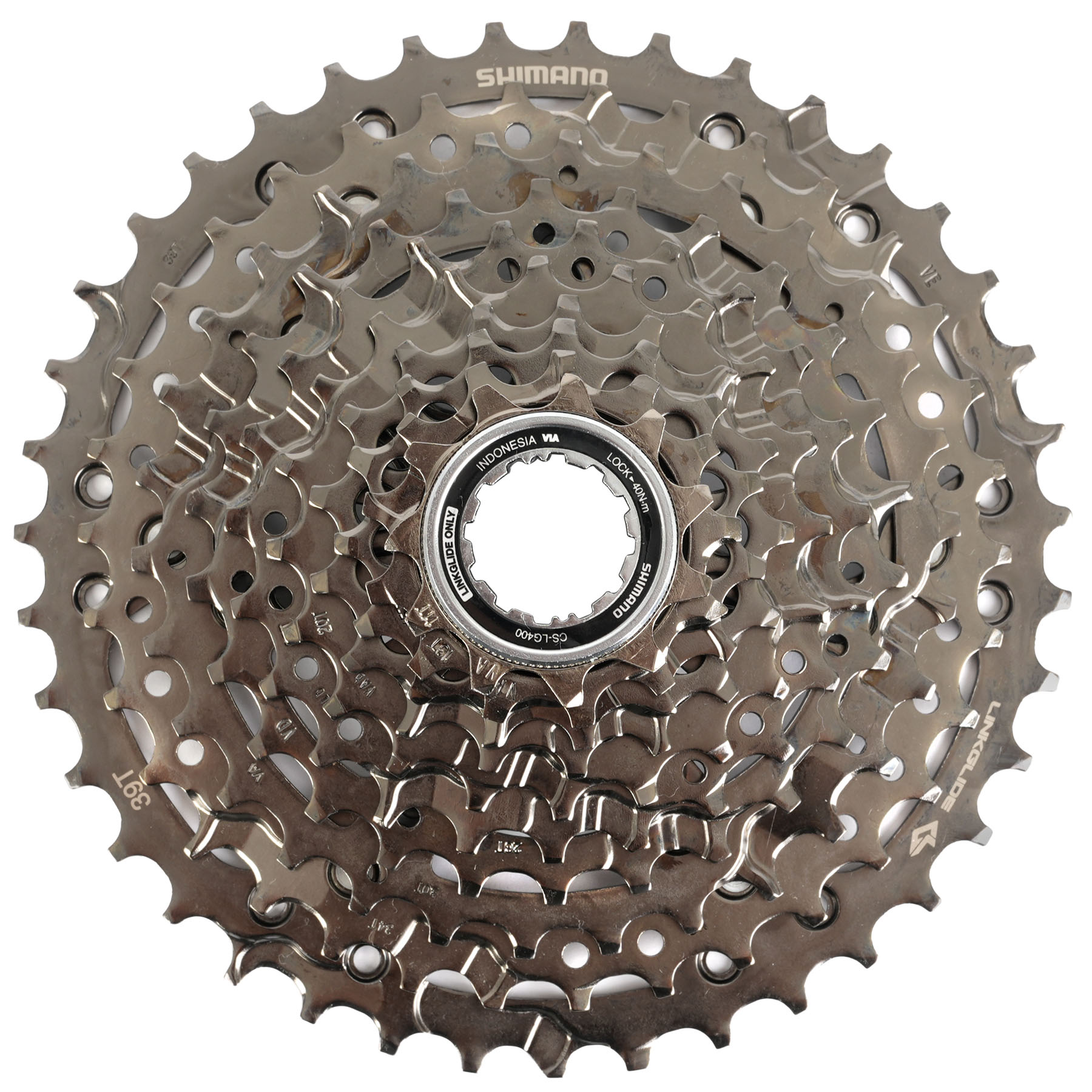 Shimano CS-LG400 Cassette - LinkGlide | 10-speed - 11-39 Teeth - Special Offer