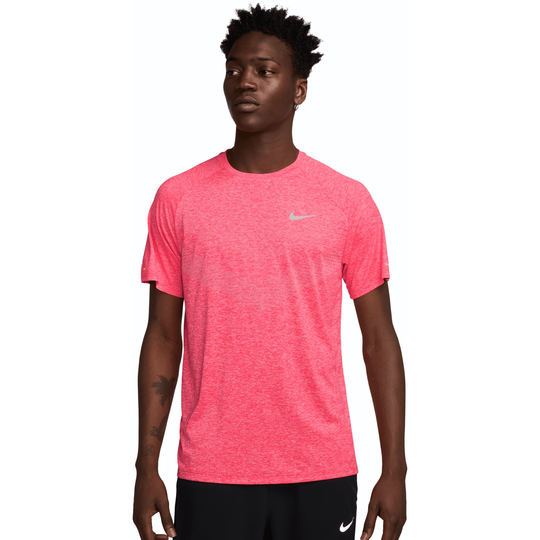 Nike Camiseta Hombre - Dri-FIT ADV Stride - bright crimson/heather ...