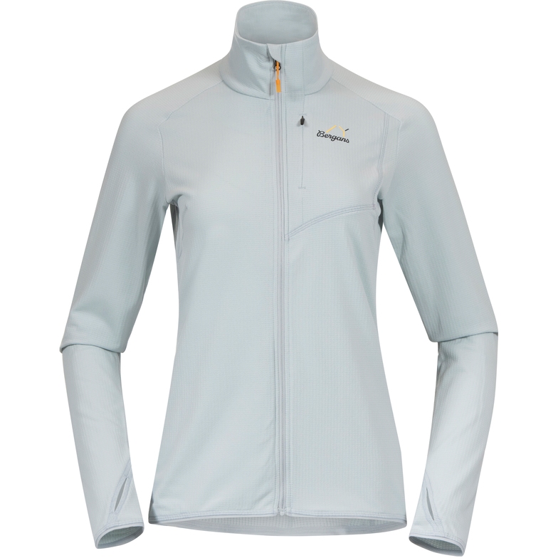 Bergans Y LightLine Essence Midlayer Jacket Women - pearl grey | BIKE24
