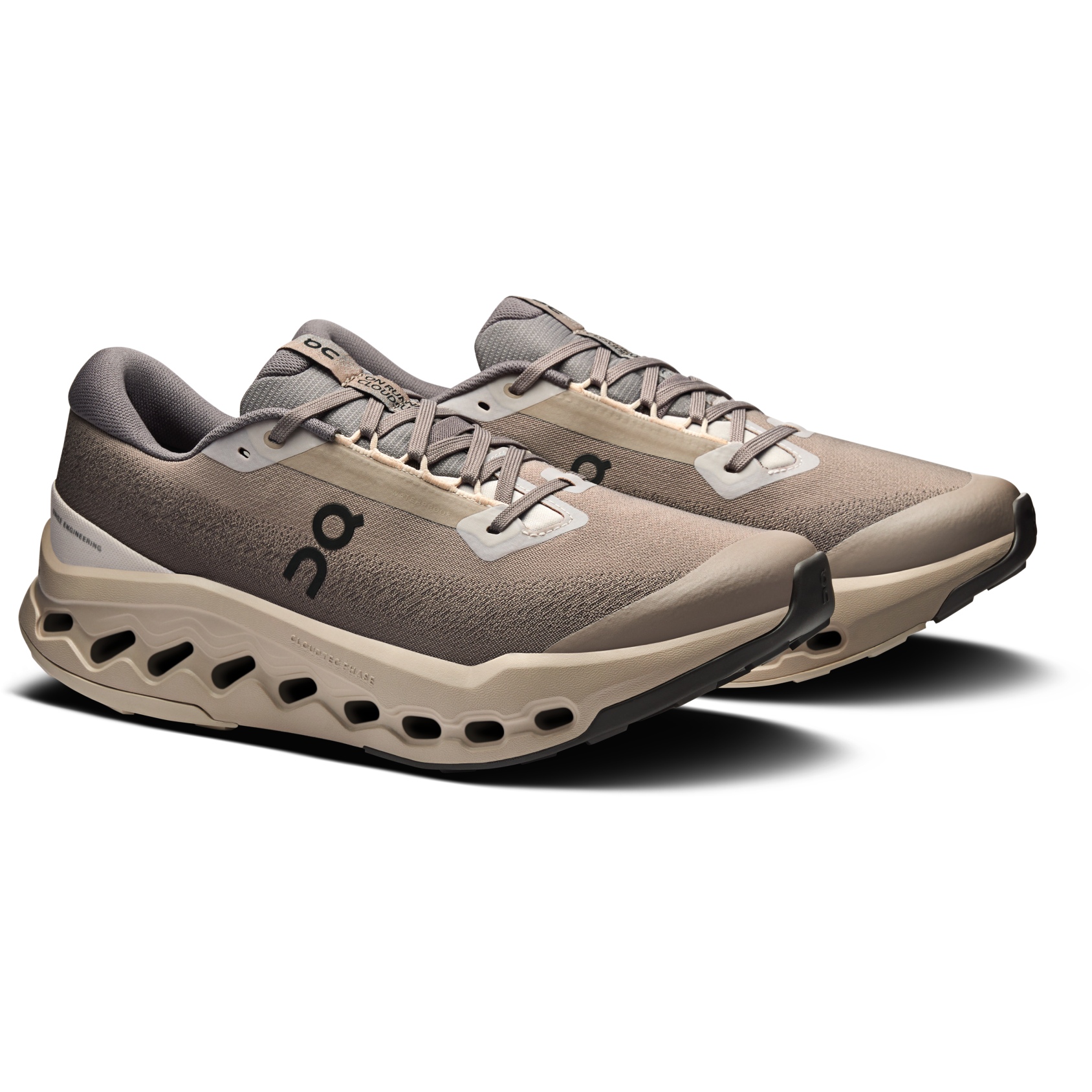 On Cloudsurfer Trail 2 Waterproof Running Shoes Men - Cinder | Desert ...