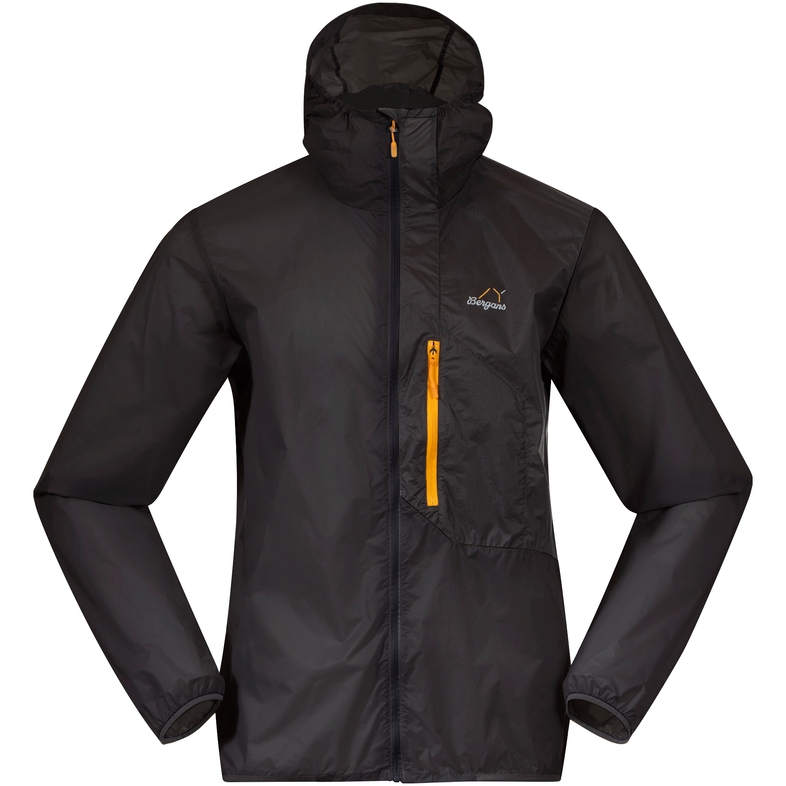 Bergans Y LightLine Pure Windbreaker Jacket Men - dark shadow grey | BIKE24