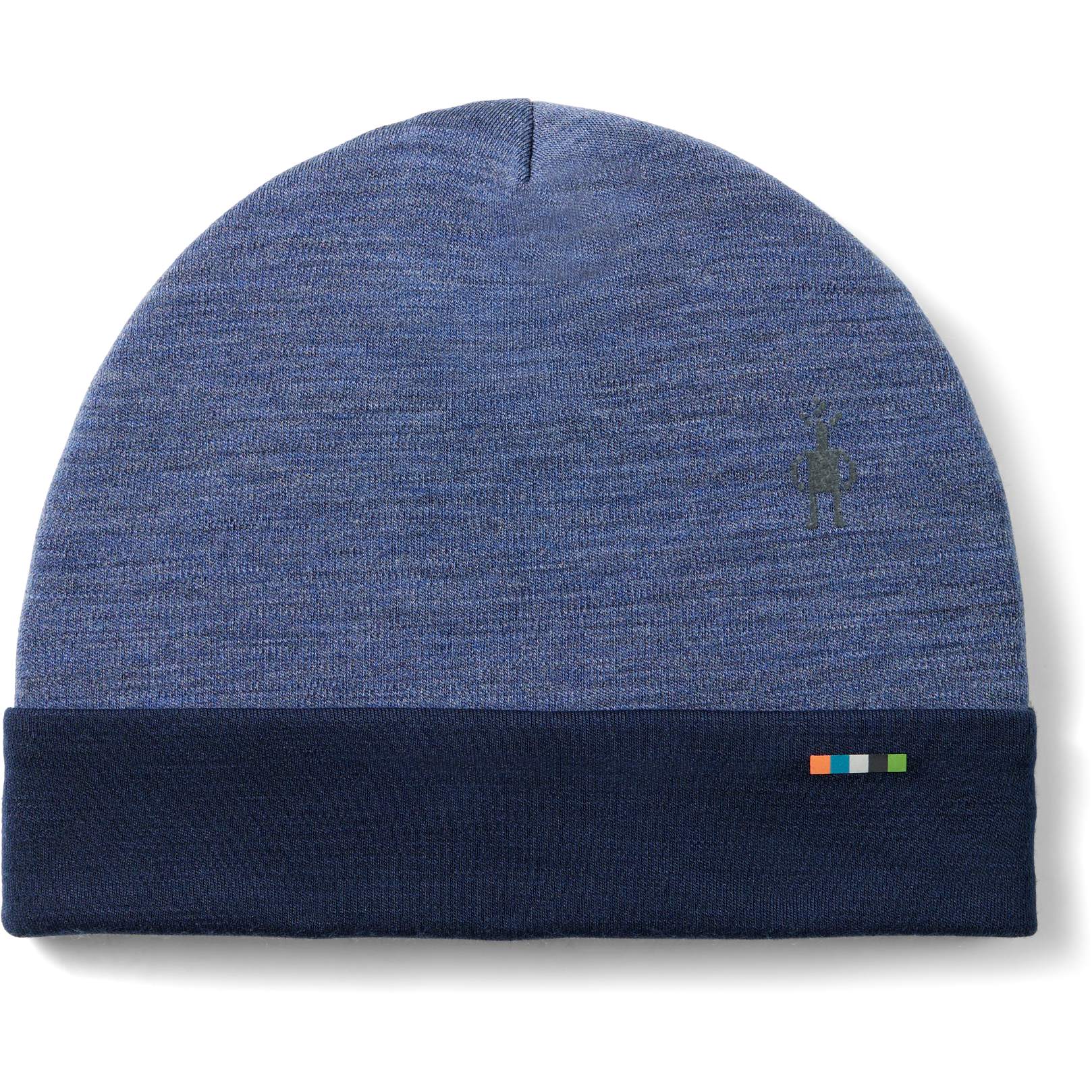 SmartWool Thermal Merino Reversible Cuffed Beanie - P62 nightfall/deep navy