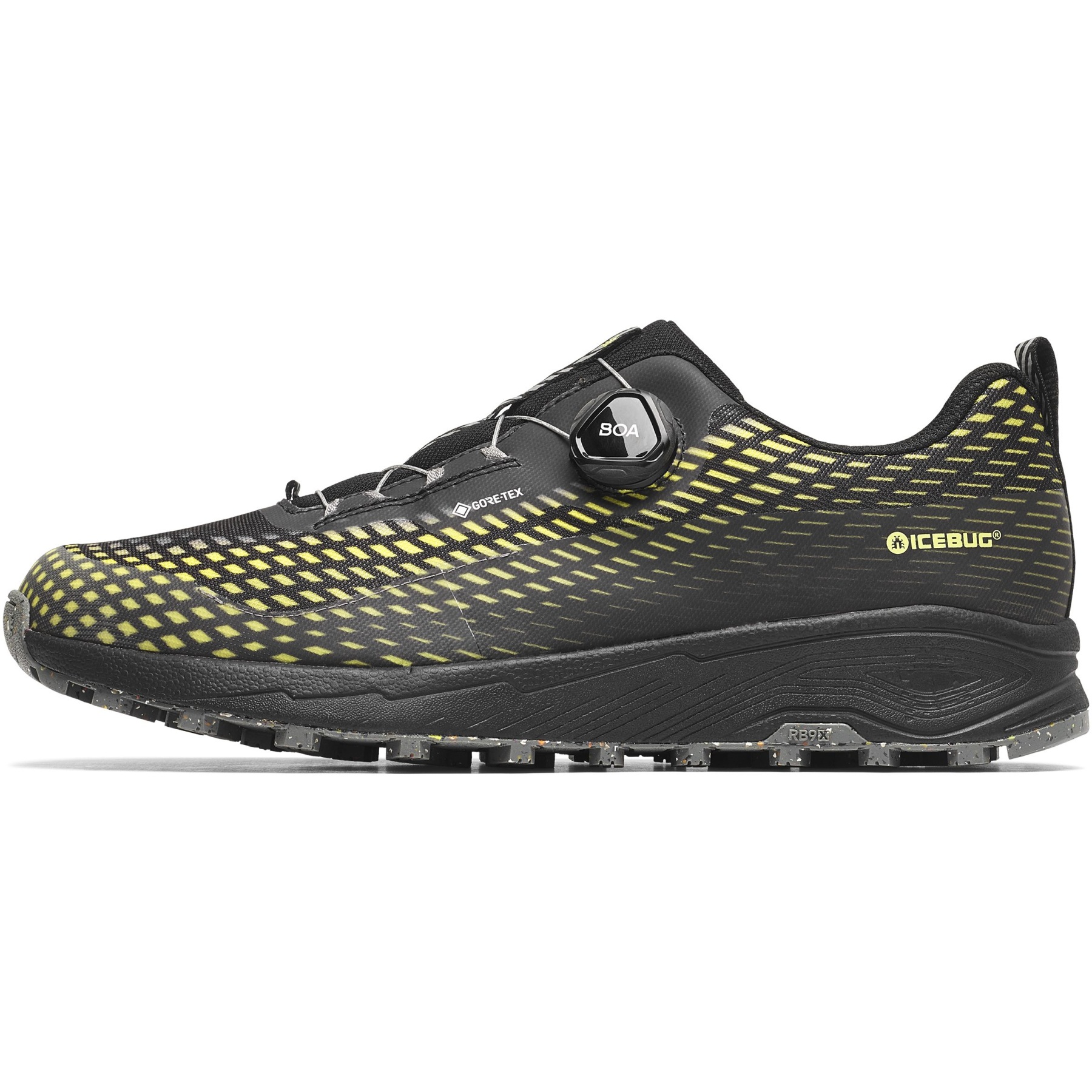 Icebug Arcus Men's BUGrip GTX Shoe - True Black | BIKE24