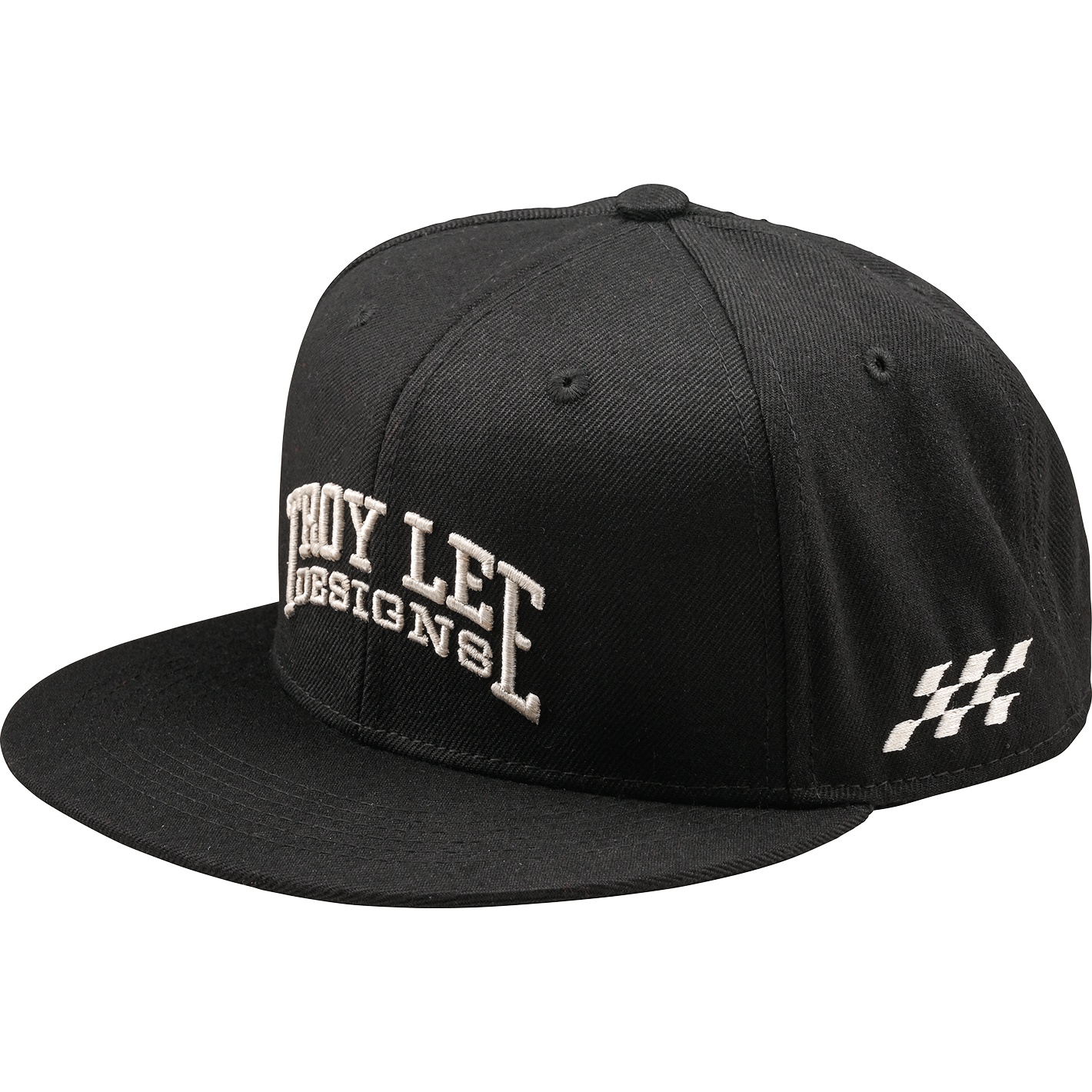 Troy Lee Designs Flat Bill Snapback Cap - Scholar Black | BIKE24