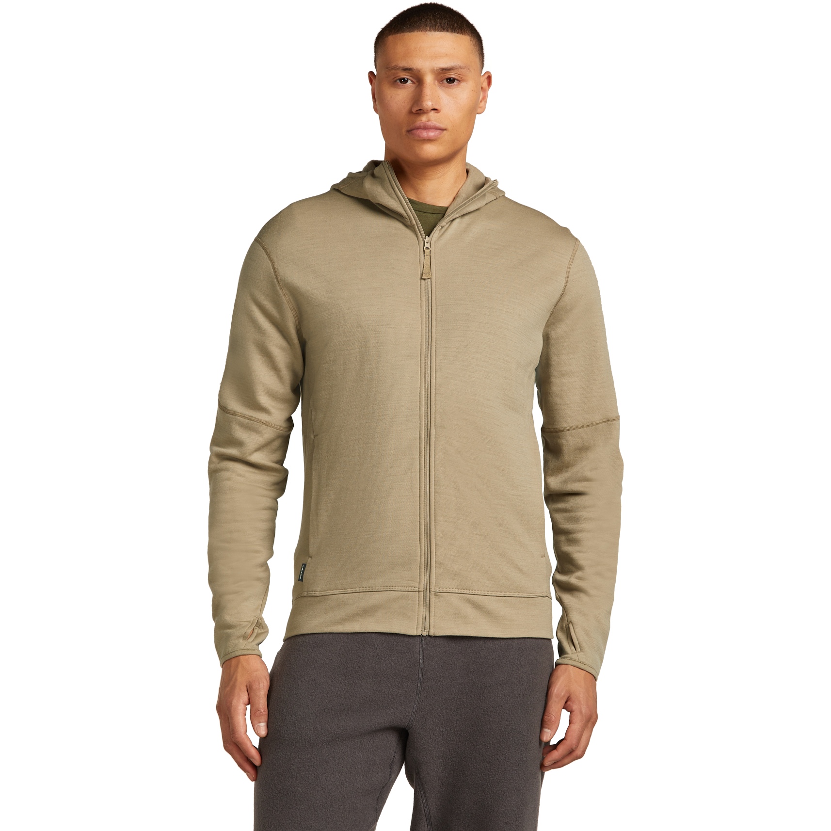 Icebreaker Veste à Capuche Homme - Merino 360 RealFleece™ Elemental ...