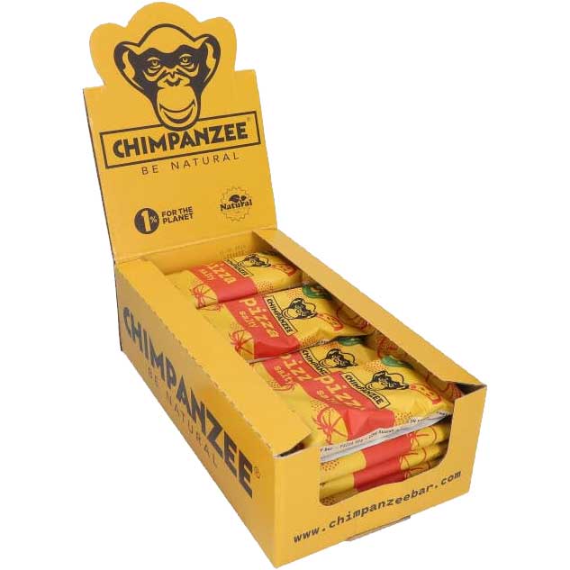 Chimpanzee Salty Pizza Bar - 15x55g | BIKE24