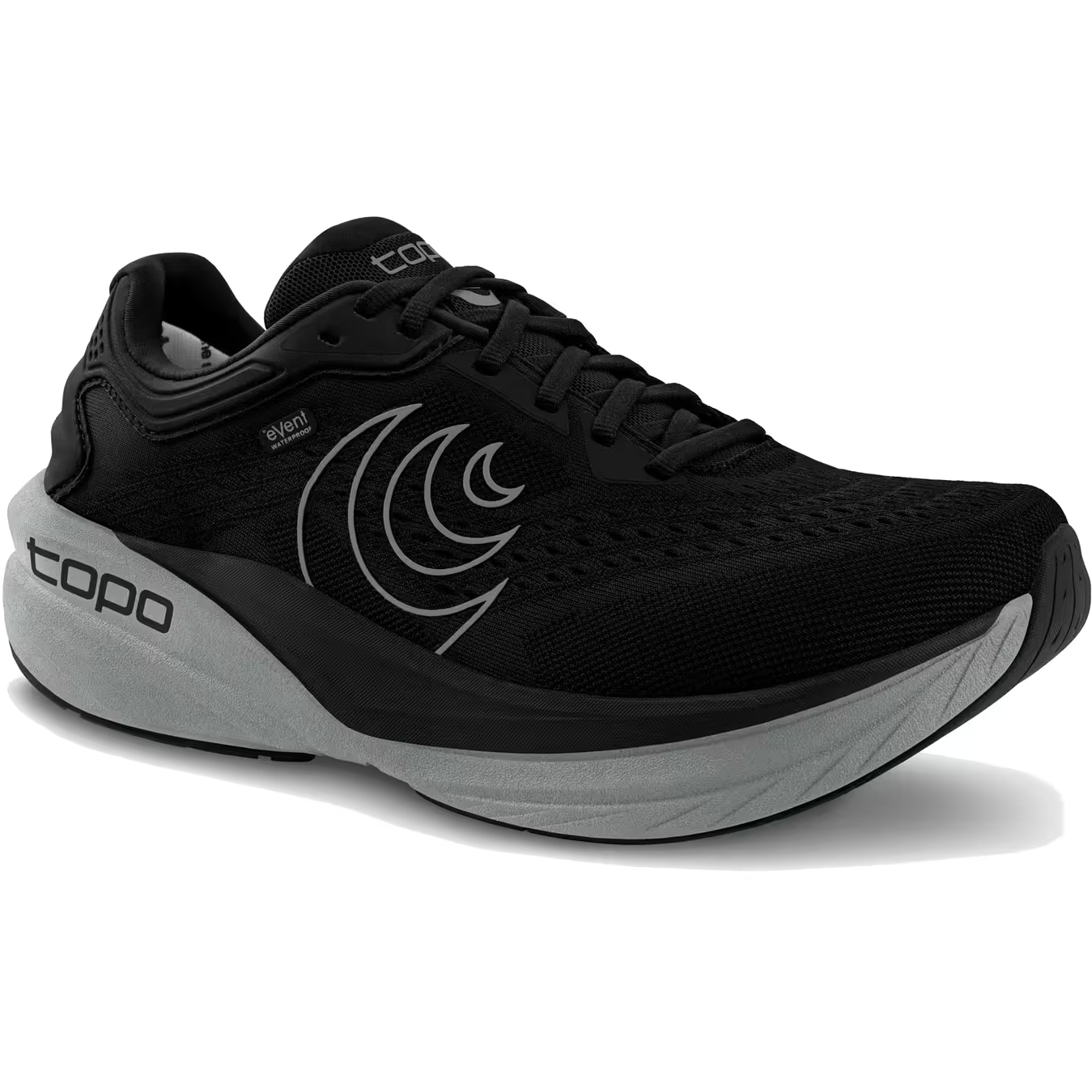 Topo Athletic Phantom 4 Waterproof Running Shoes Men - black/charcoal ...