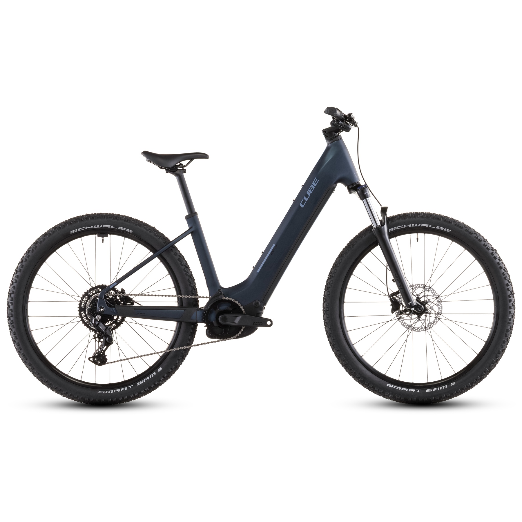 CUBE VTT Électrique - REACTION HYBRID Performance 600 - Easy Entry ...