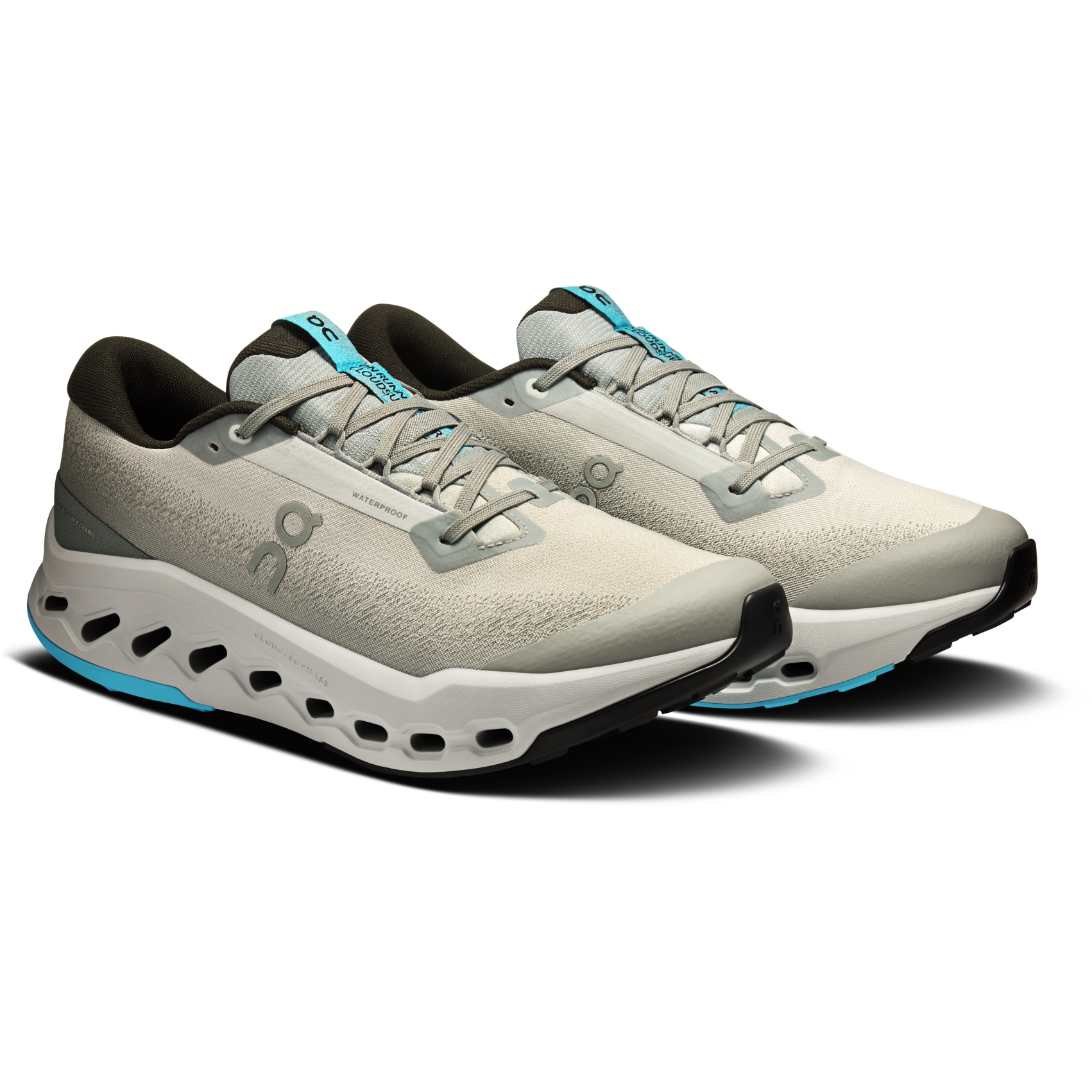 On Cloudsurfer Trail 2 Waterproof Running Shoes Men - Apollo | Glacier ...