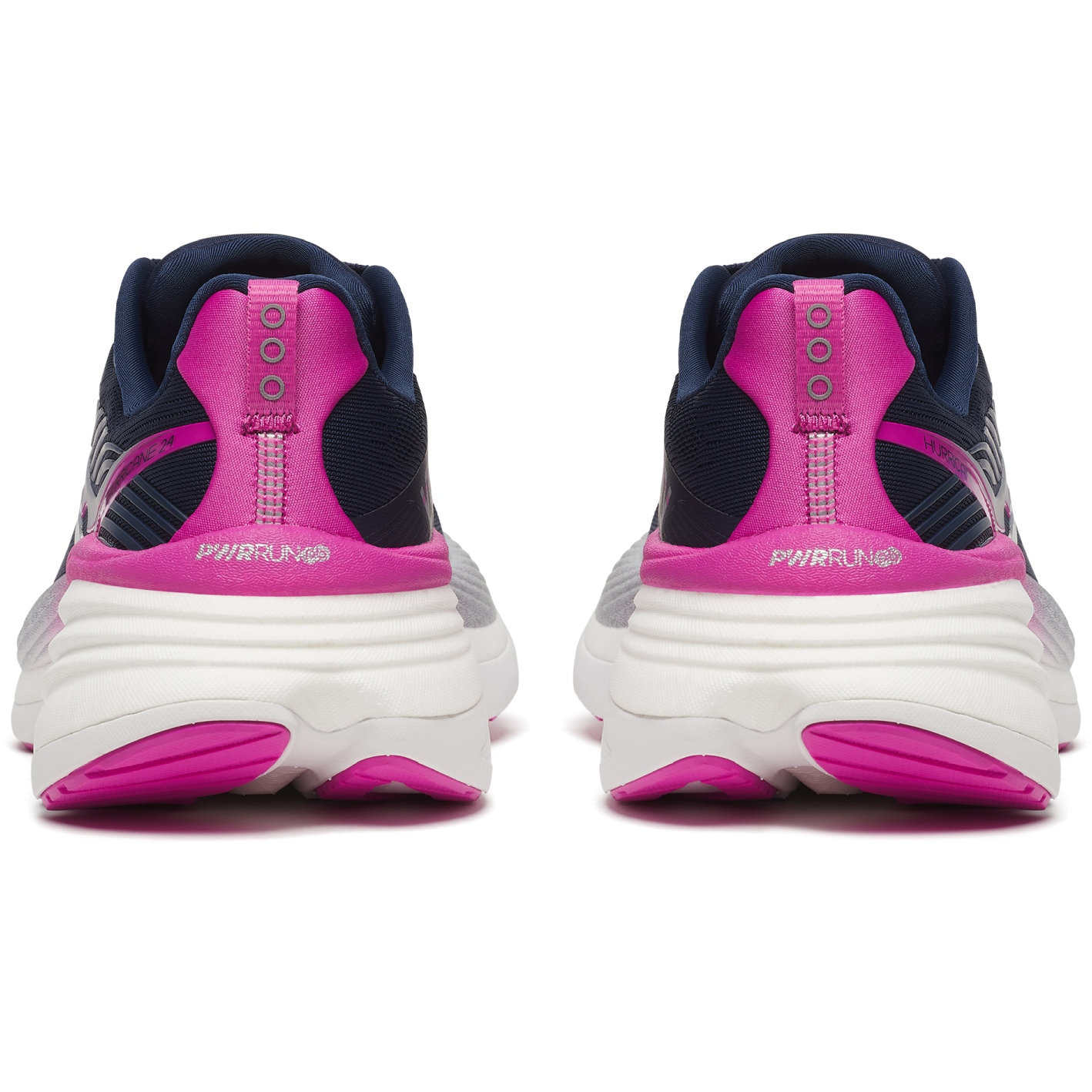 Saucony Hurricane 24 Running Shoes Women navy fuchsia BIKE24