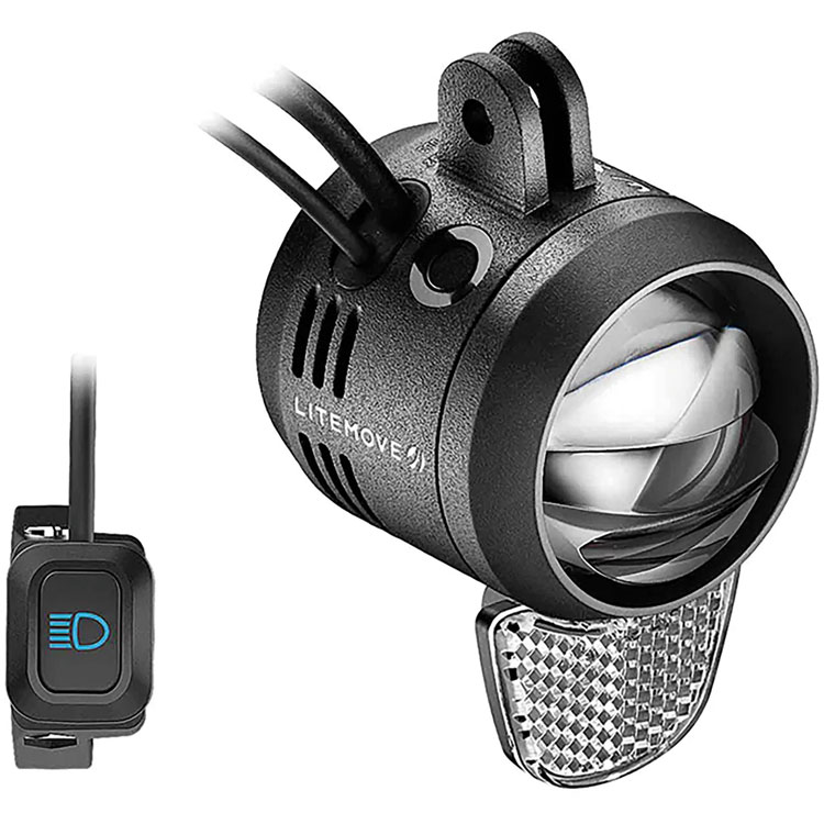 Litemove AC-210 LED Front Light for E-Bikes - AC2102 | Top Bracket | BIKE24