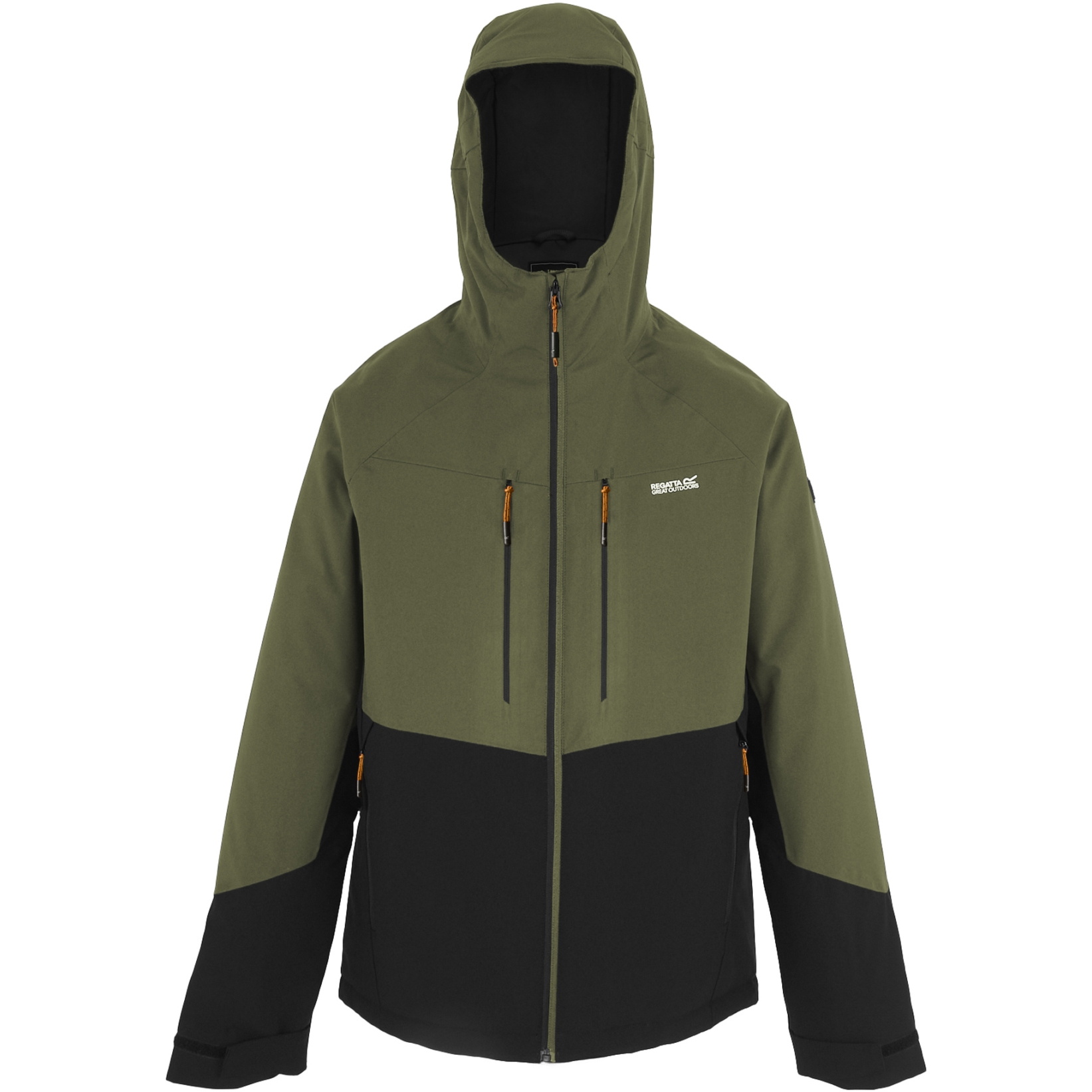 Regatta Highton Stretch Gefütterte Jacke Herren - Olive Night/Black ZYI
