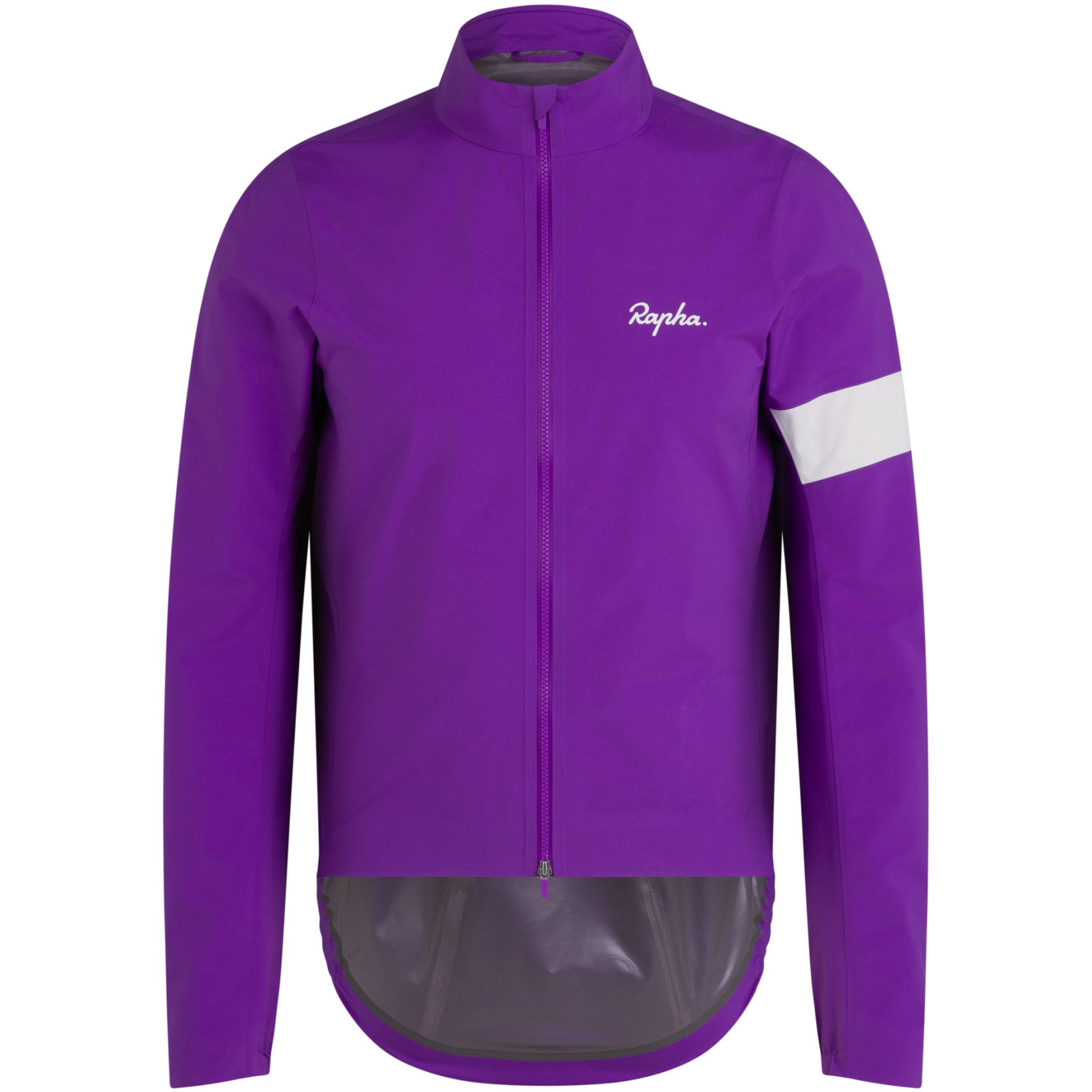 Rapha Core Rain Jacket Men - ultraviolet/white | BIKE24