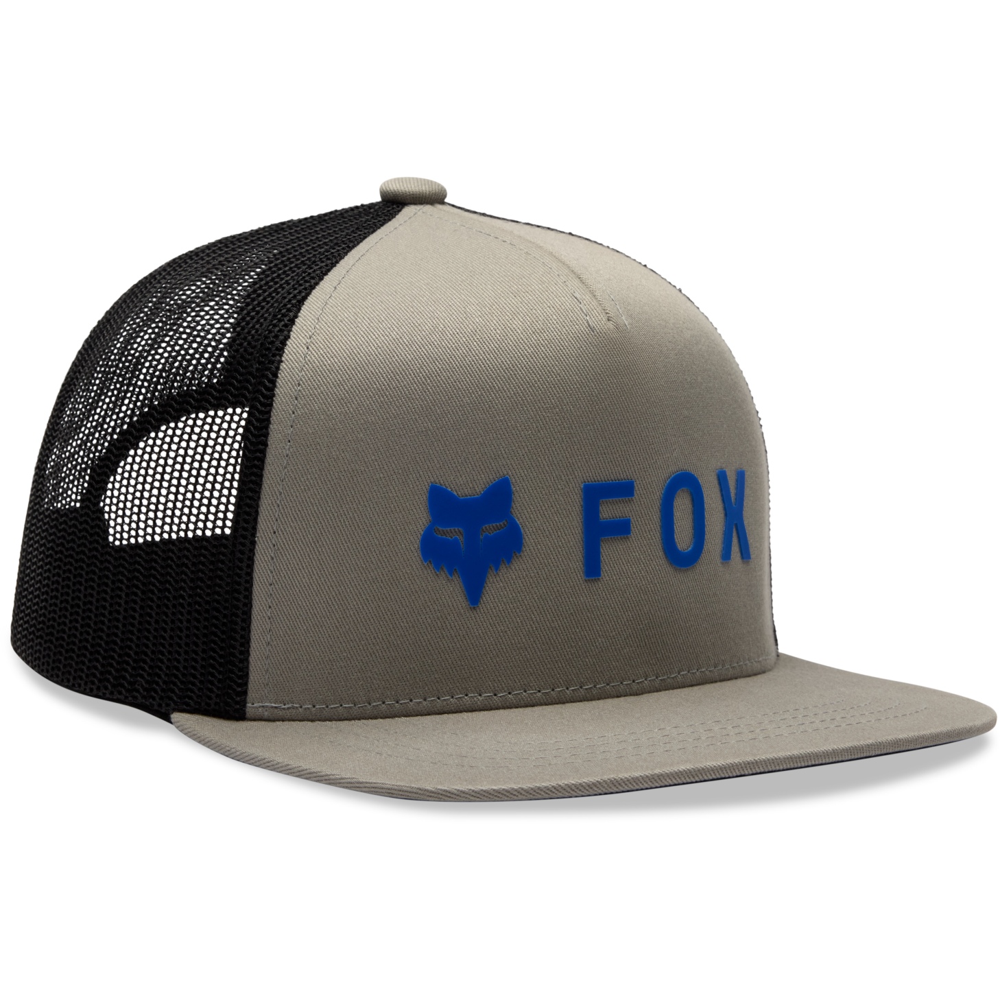 FOX Absolute Snapback Mesh Hat Youth - steel grey | BIKE24