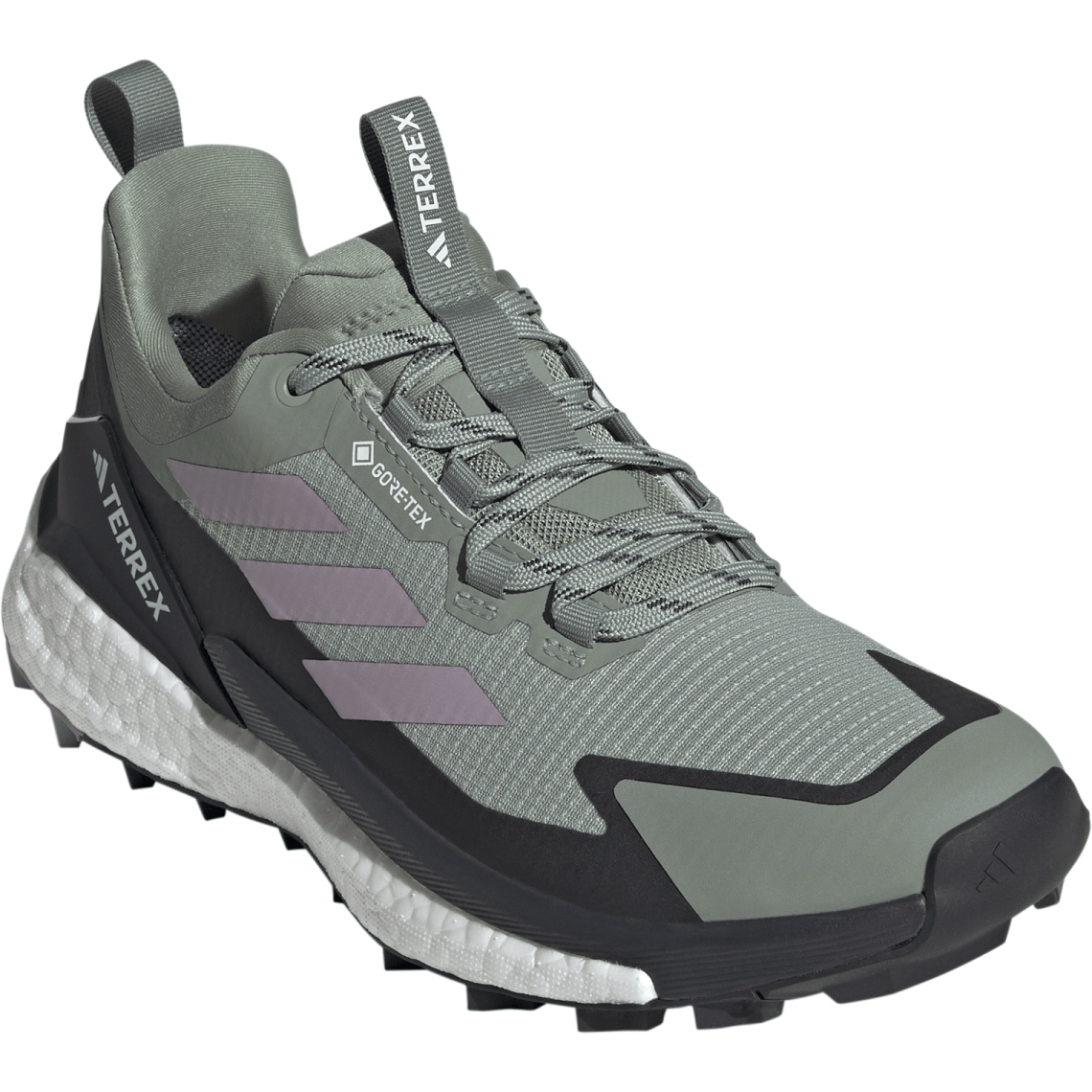 adidas TERREX Free Hiker 2 Low GORE-TEX Wandelschoenen Dames - silver ...