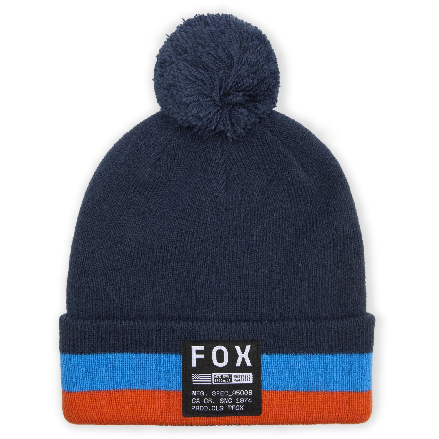 FOX Fracture Pom Beanie - midnight | BIKE24