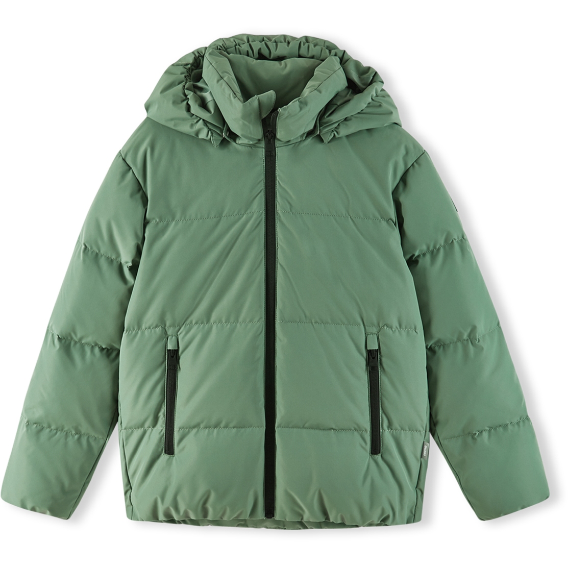 Reima Paimio Down Jacket Junior - green clay 8680 | BIKE24