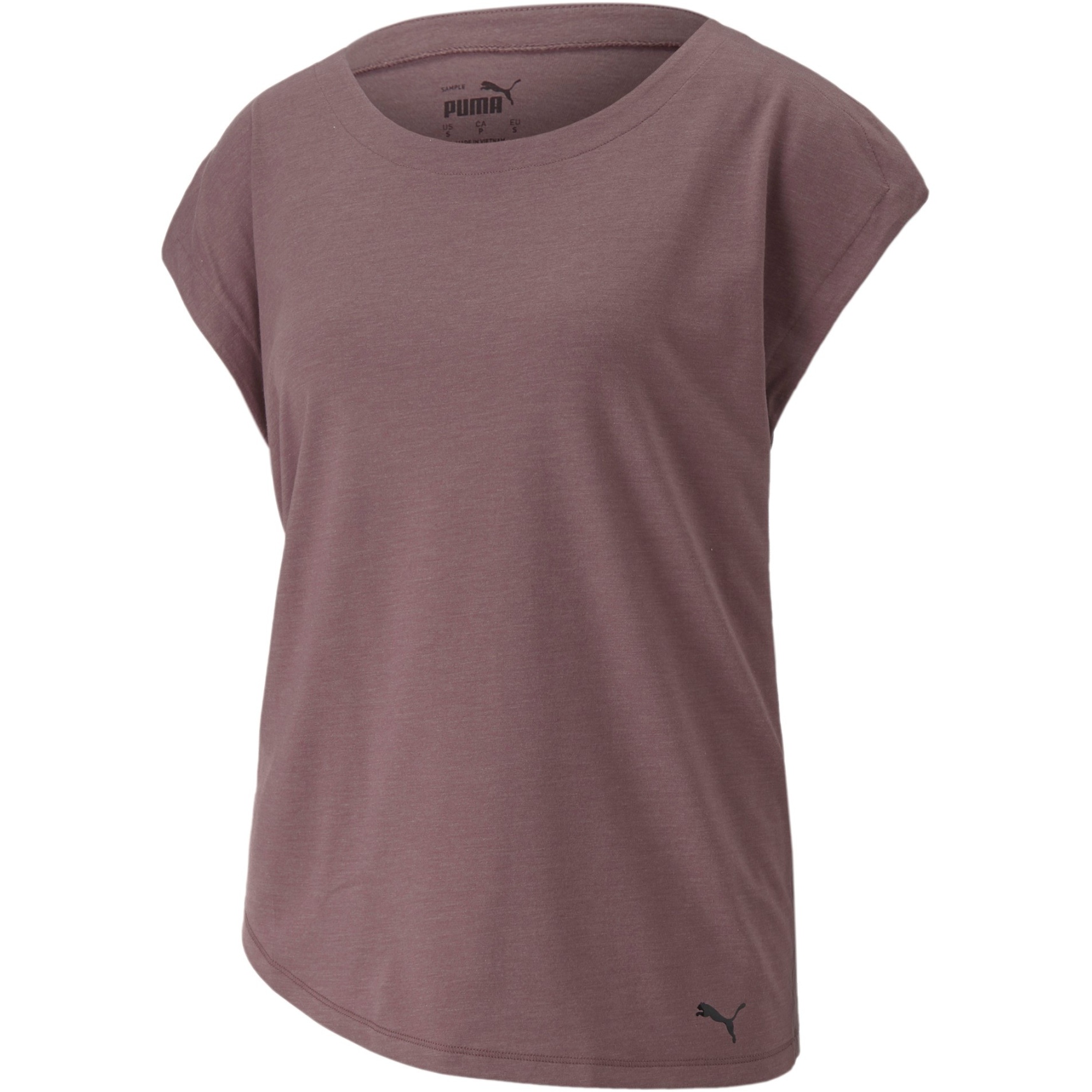 Puma Studio Foundation Ruched Women's Training Tank Top - Dusty Plum ...