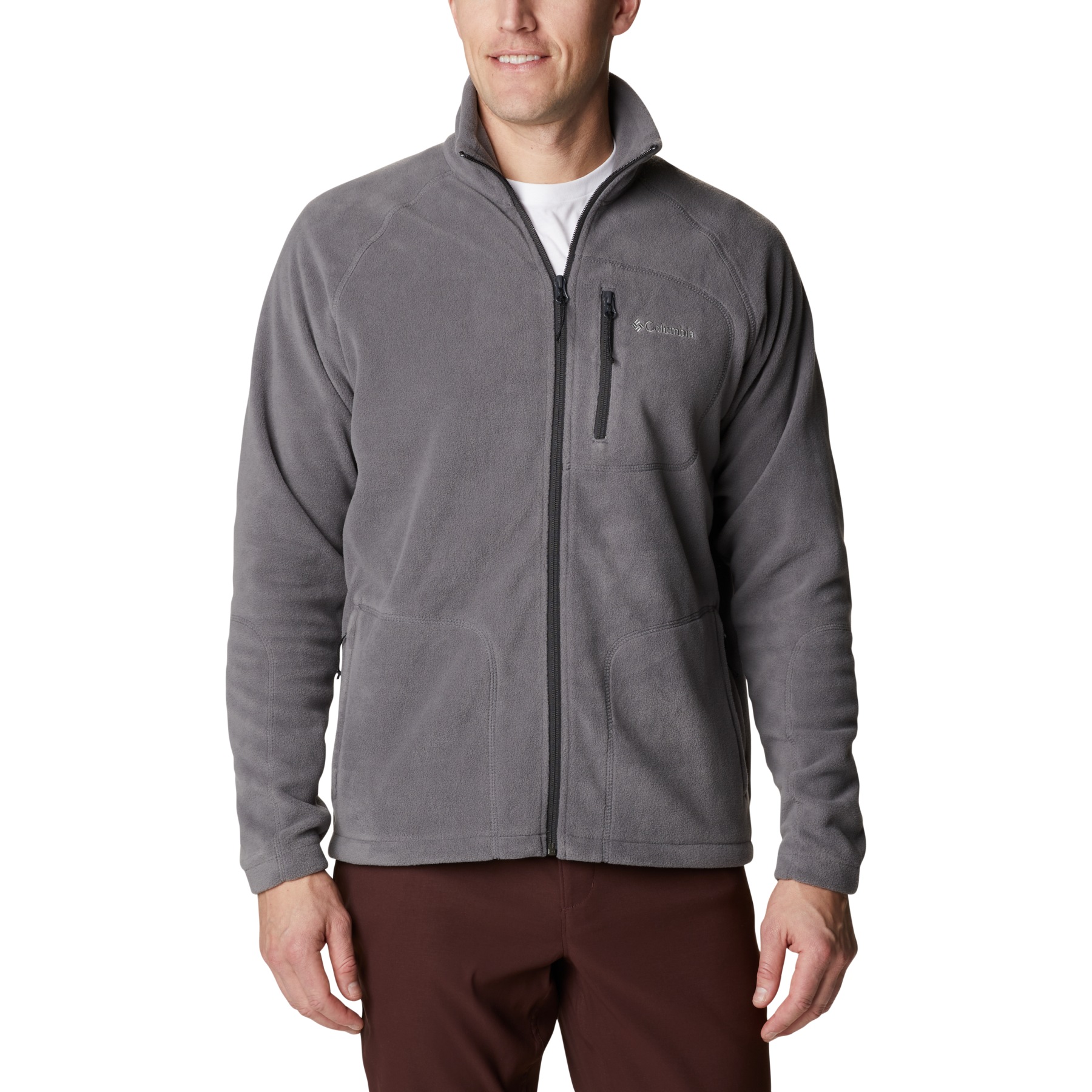 Columbia Fast Trek II Full Zip Fleece Jacket Men - City Grey | BIKE24