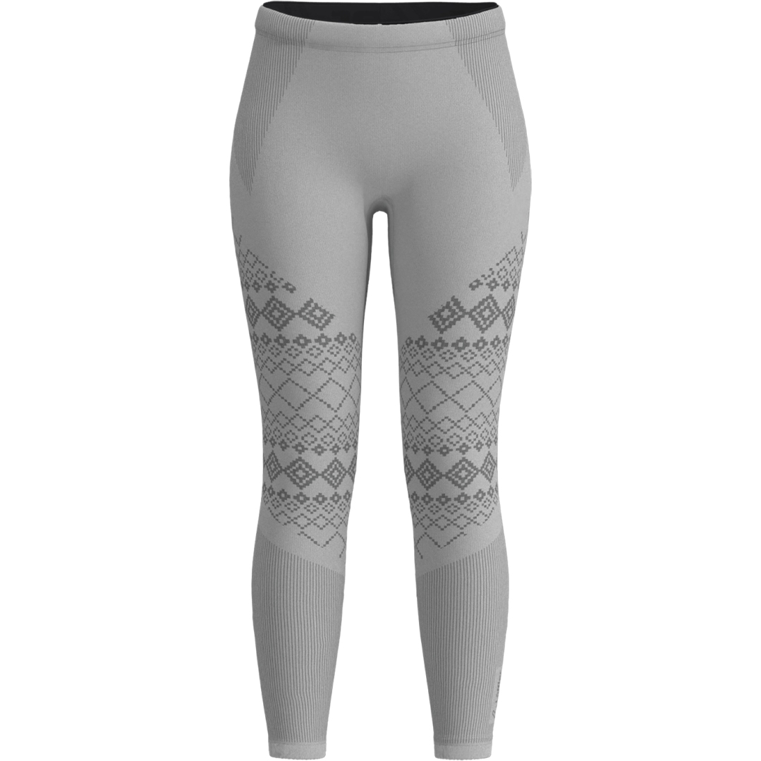 Löffler Caleçon Long Femme - Transtex® Warm Retr'X - grey melange A09