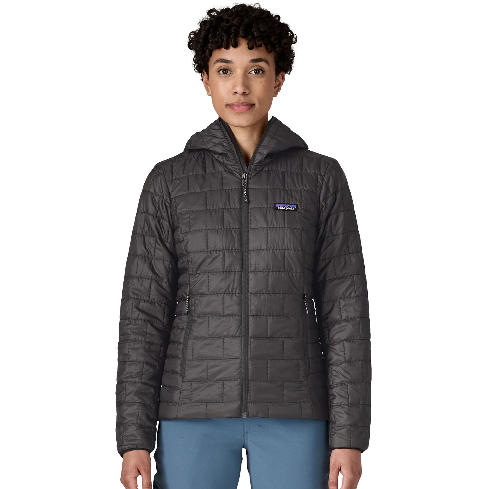Patagonia Nano Puff Hoody Women - Black | BIKE24