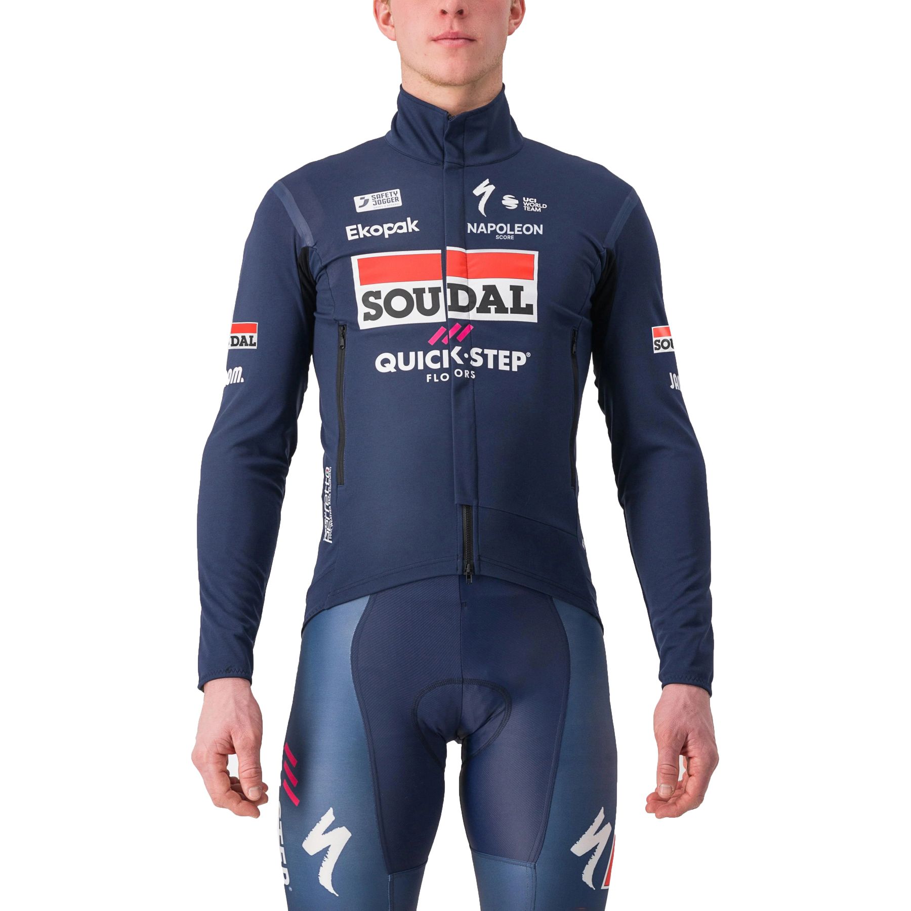 Castelli Chaqueta Hombre - Perfetto RoS 2 Team Soudal Quick-Step - belgian blue 424